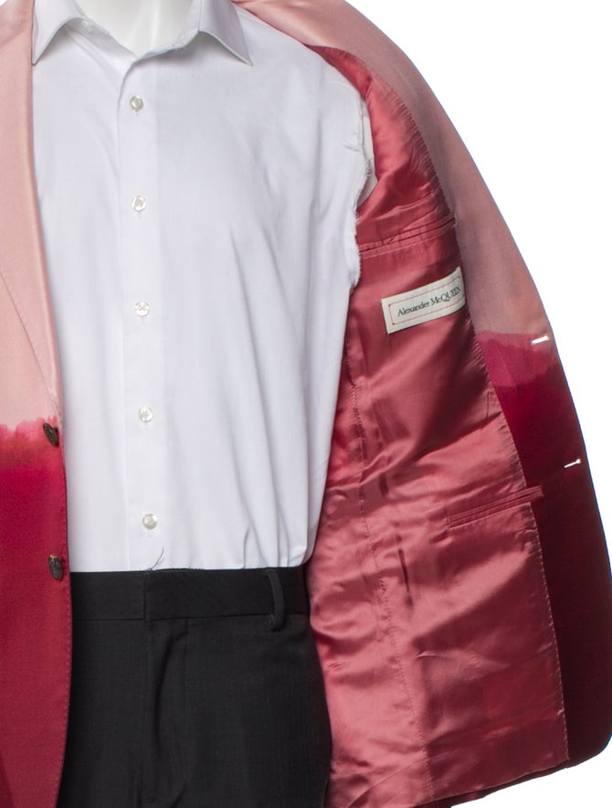 Alexander McQueen 2021 Wool Blazer - Pink Suiting, Clothing - ALE245015 ...