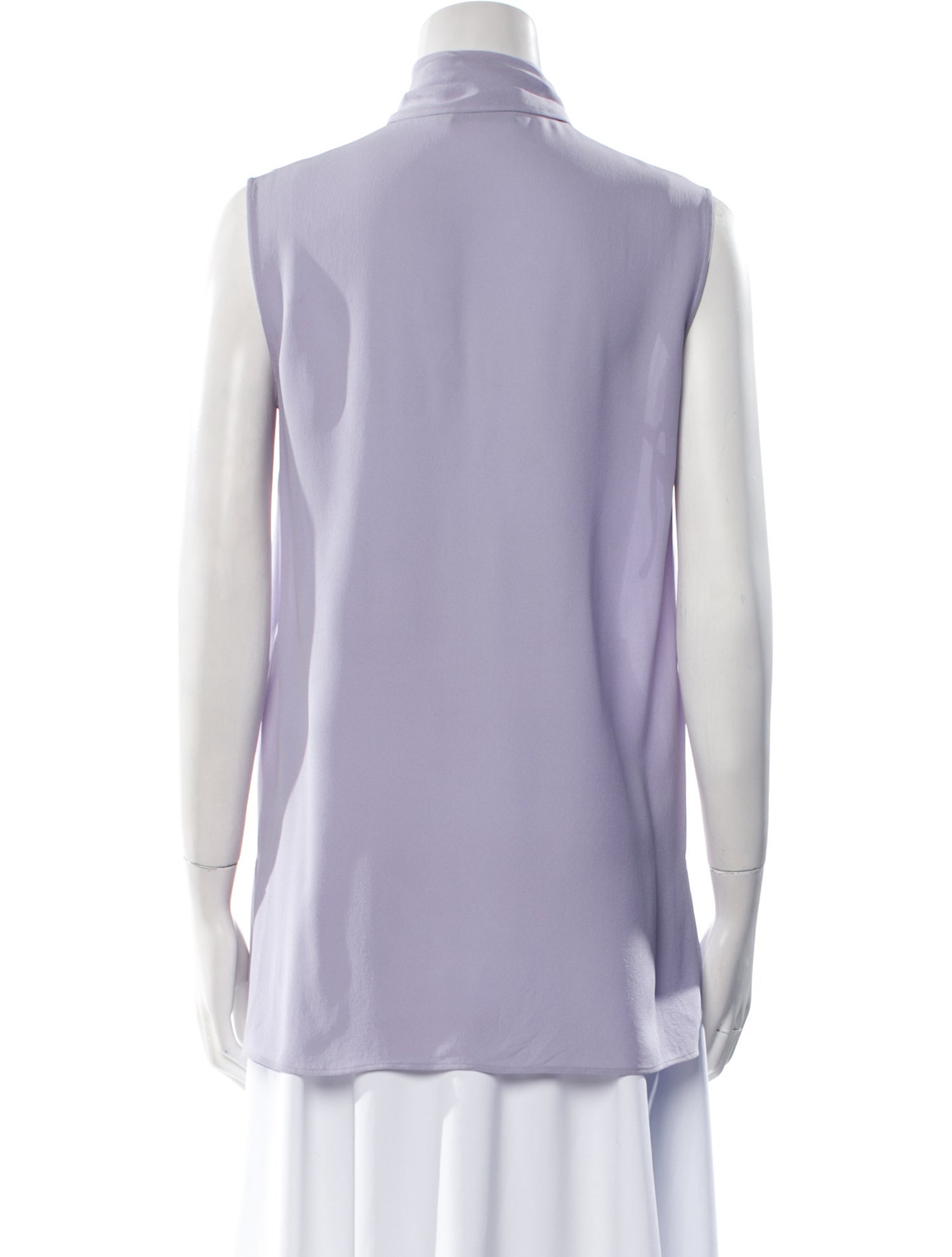 Alexander McQueen Silk Vest - Purple Jackets, Clothing - ALE245757 ...