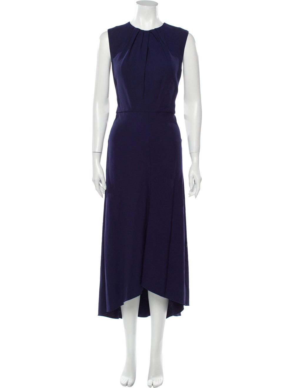 Alexander McQueen 2019 Midi Length Dress - Blue Dresses, Clothing ...