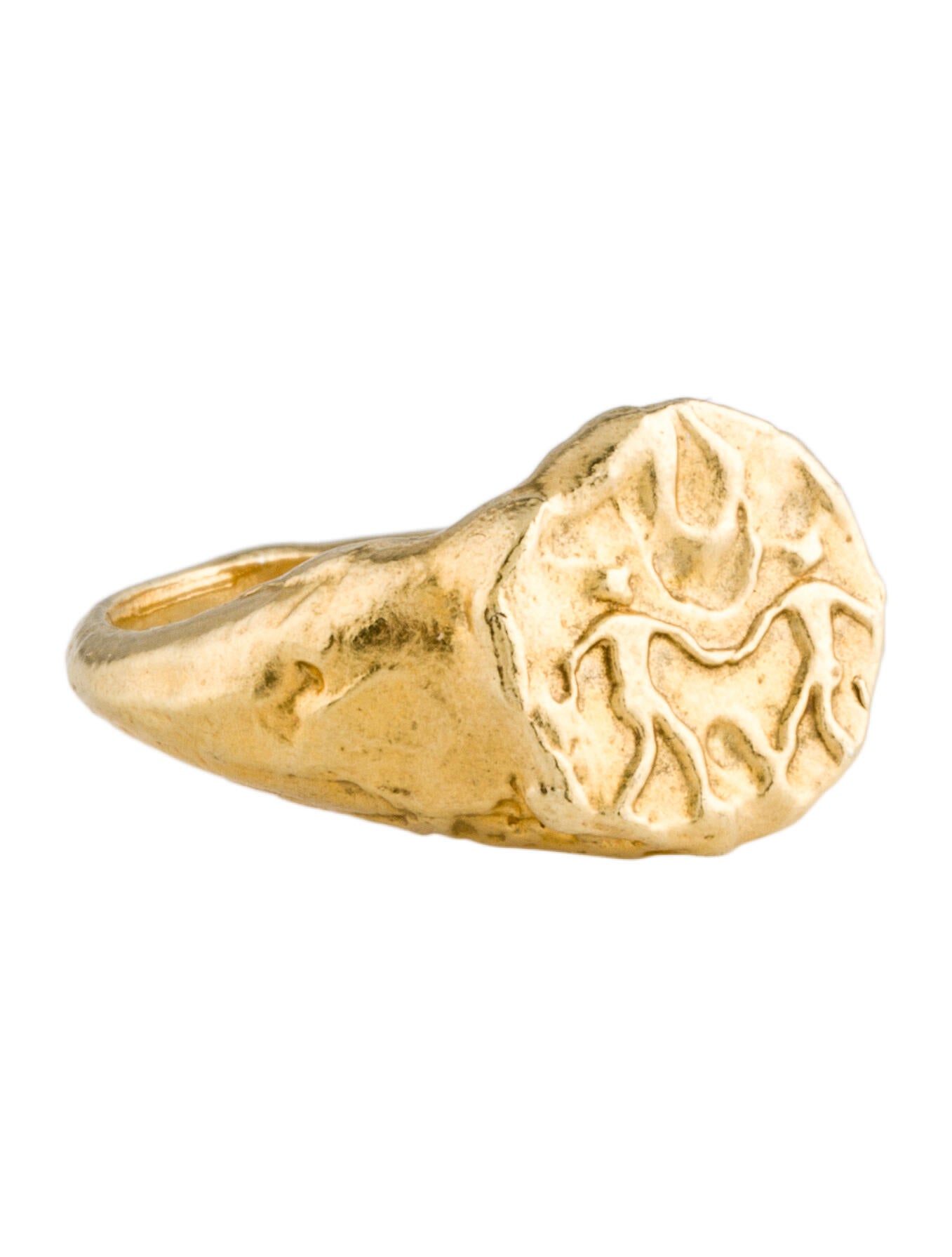 Alighieri Capricorn Signet Ring - Sterling Silver Signet Ring, Rings ...