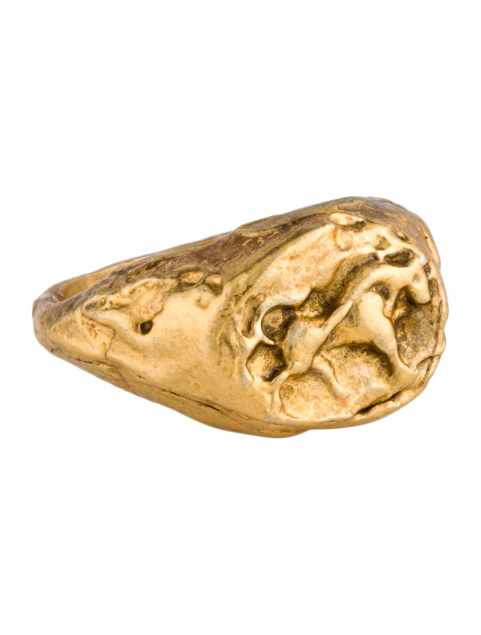 Alighieri The Taurus Signet Ring - Sterling Silver Signet Ring, Rings ...