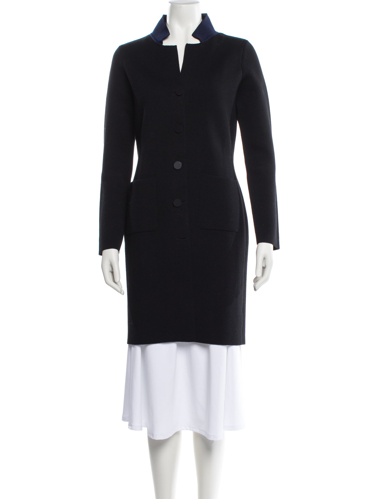 Adam Lippes Wool Coat - Black Coats, Clothing - ALP39047 | The RealReal