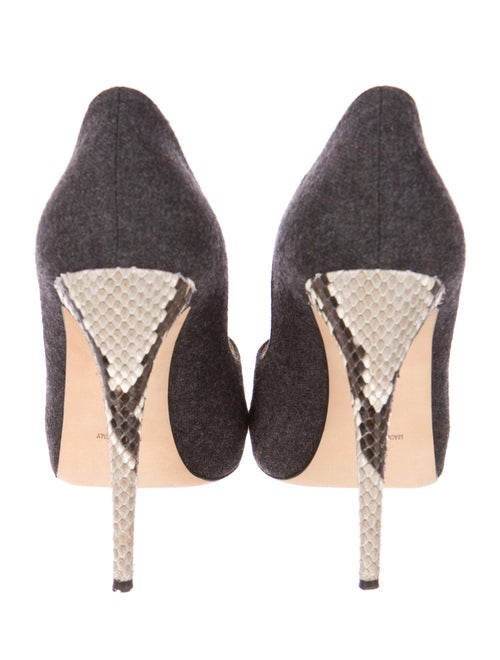 Alexandre Birman Tweed Python Pumps - Shoes - ALR20580 | The RealReal