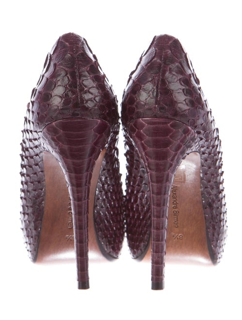 Alexandre Birman Python Platform Pumps - Shoes - ALR20925 | The RealReal