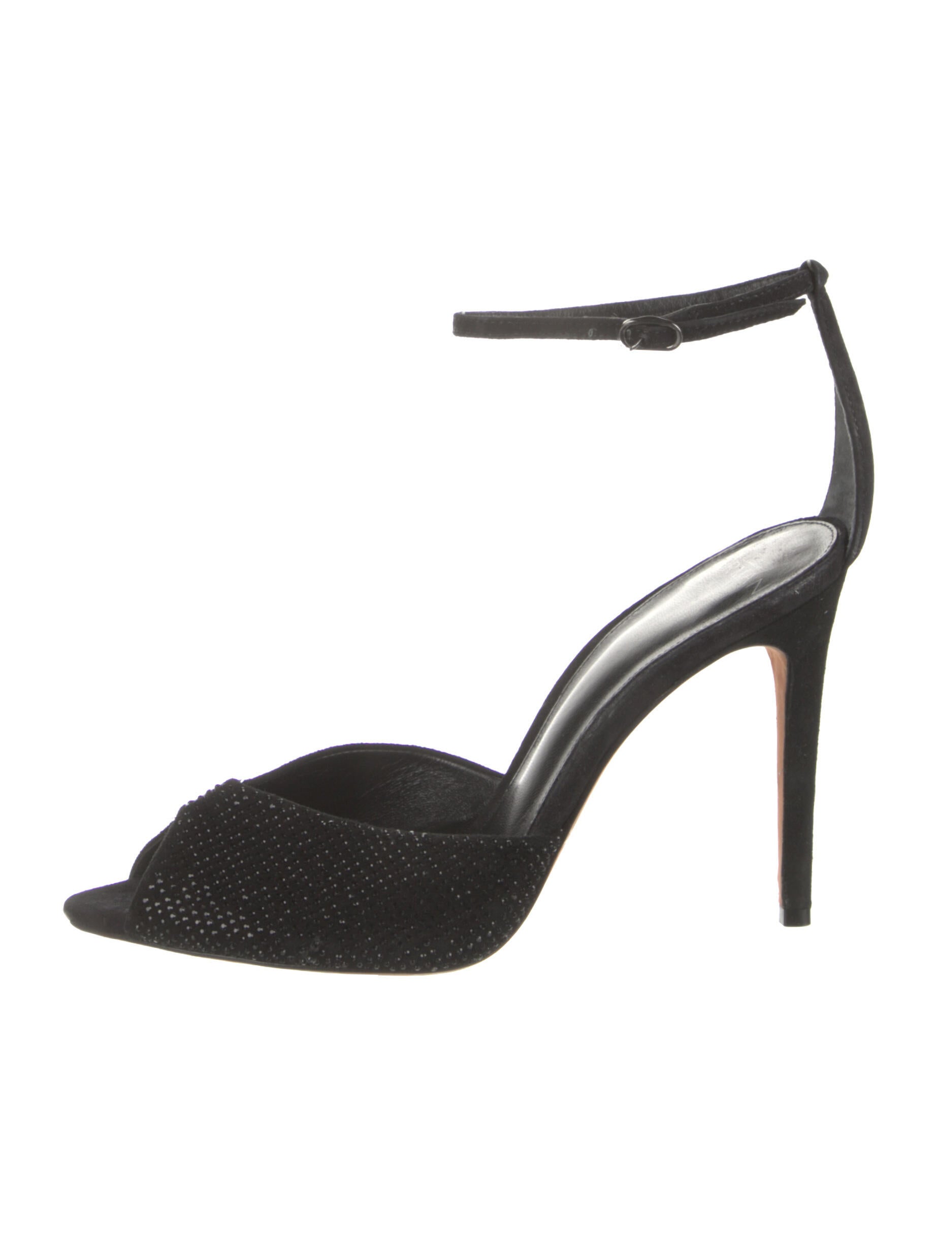 Alexandre Birman Suede Sandals - Black Sandals, Shoes - ALR35991 | The ...