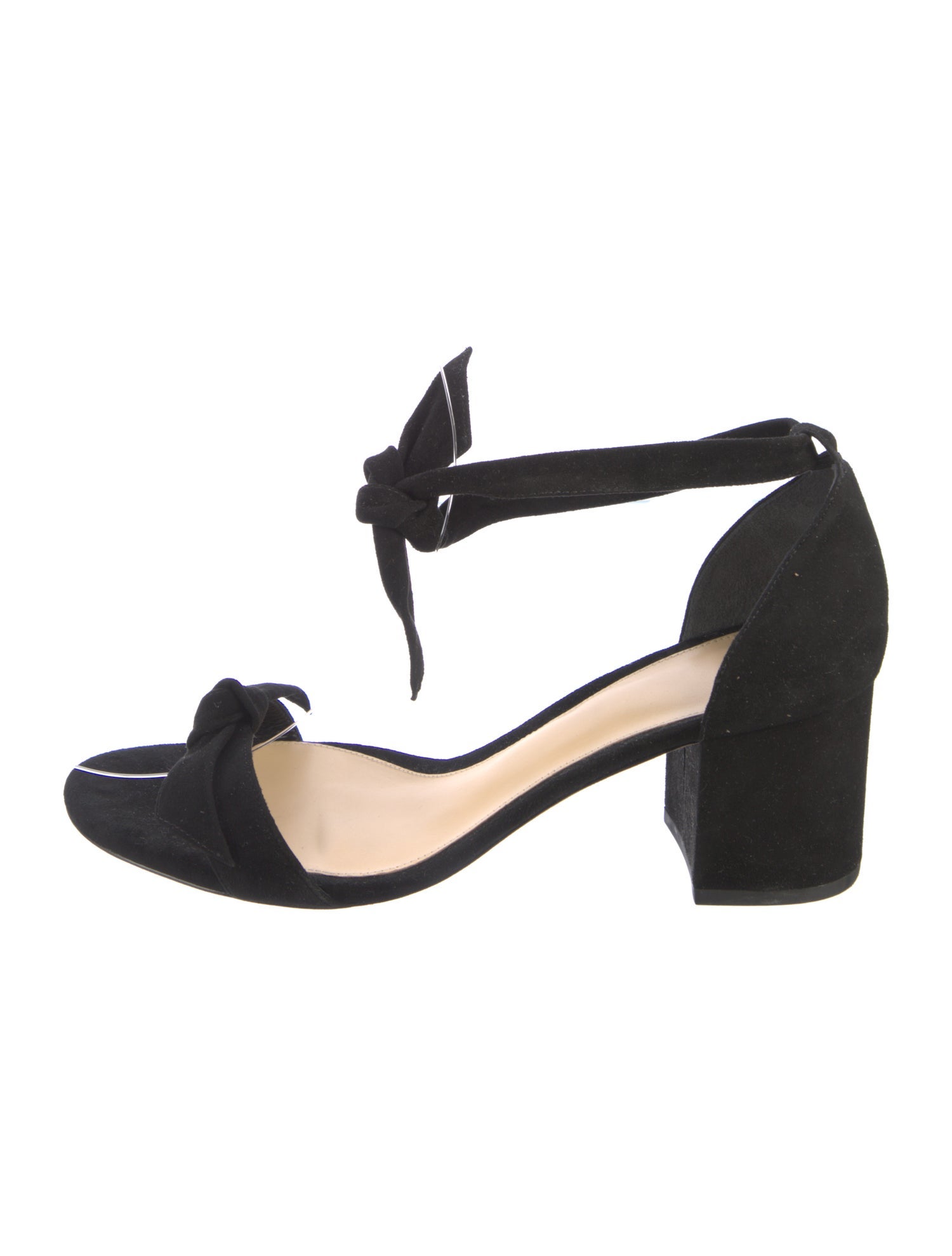 Alexandre Birman Suede Sandals - Black Sandals, Shoes - ALR47927 | The ...