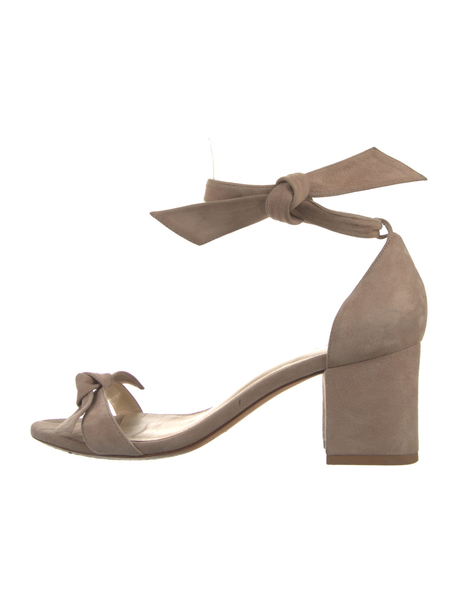 Alexandre Birman Suede Sandals - Neutrals Sandals, Shoes - ALR49256 ...