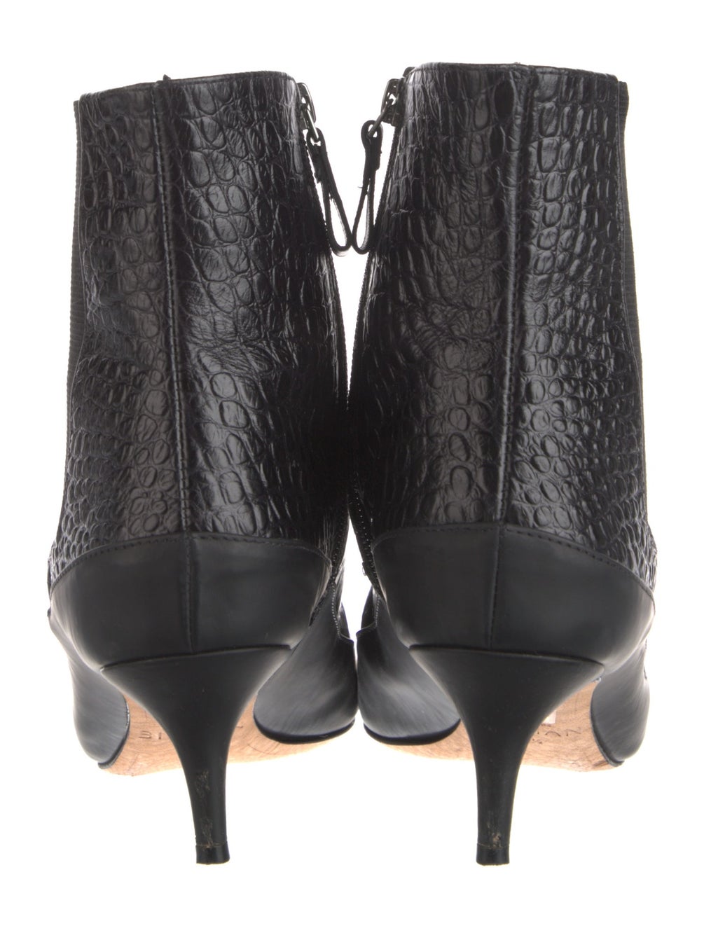 Alexandre Birman Leather Sock Boots - Black Boots, Shoes - ALR49415 ...