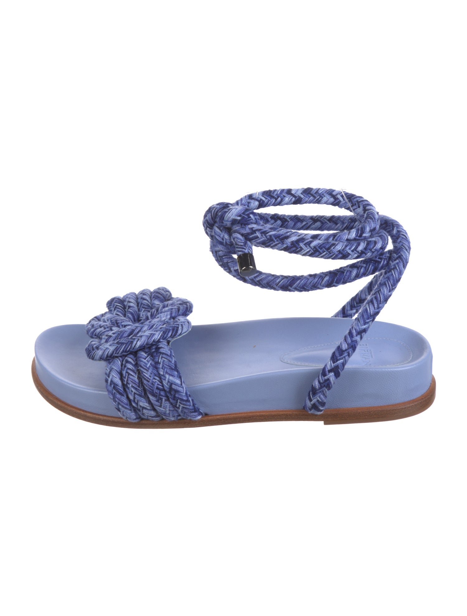Alexandre Birman Braided Accents Sandals - Blue Sandals, Shoes ...