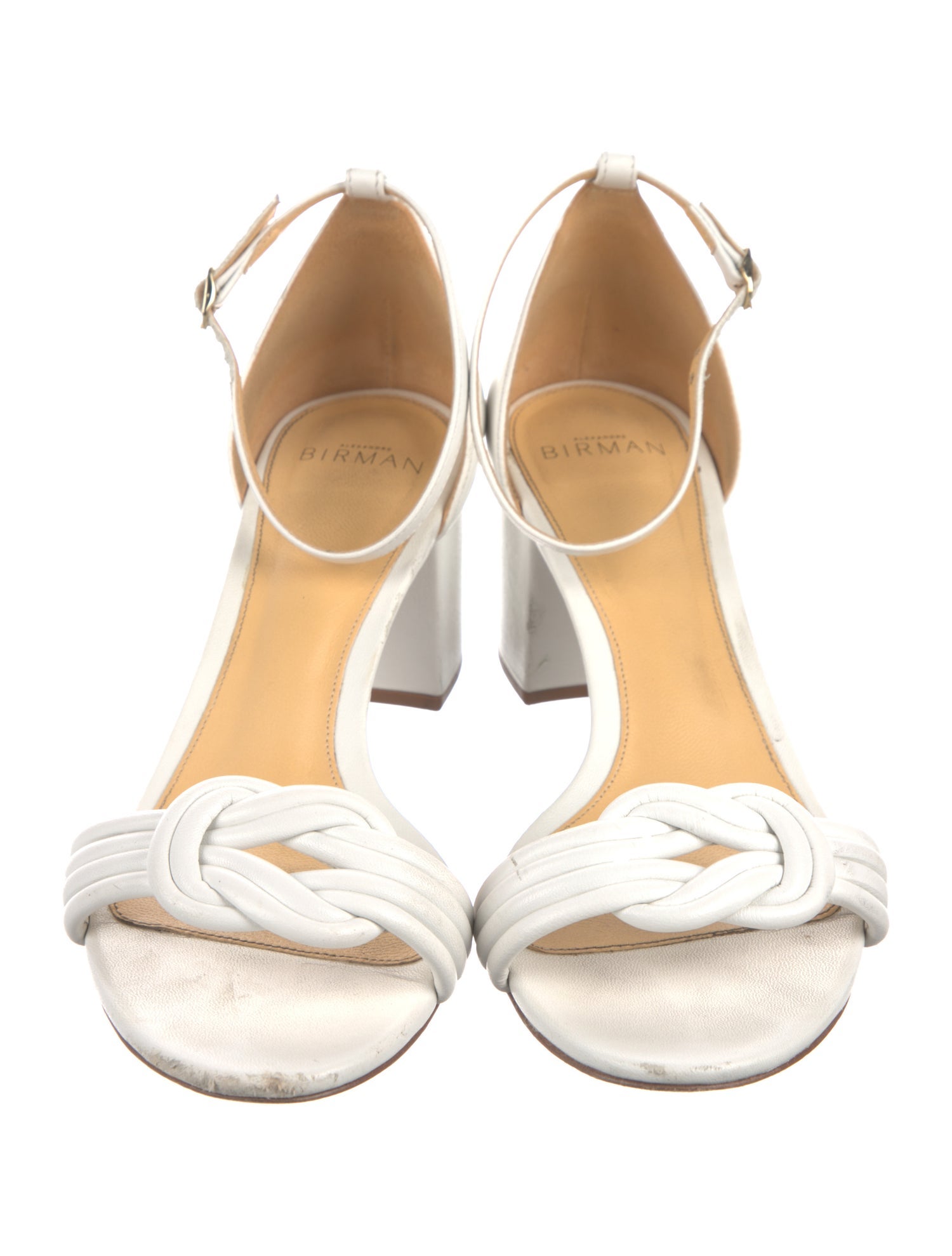 Alexandre Birman Leather Sandals - White Sandals, Shoes - ALR53567 ...