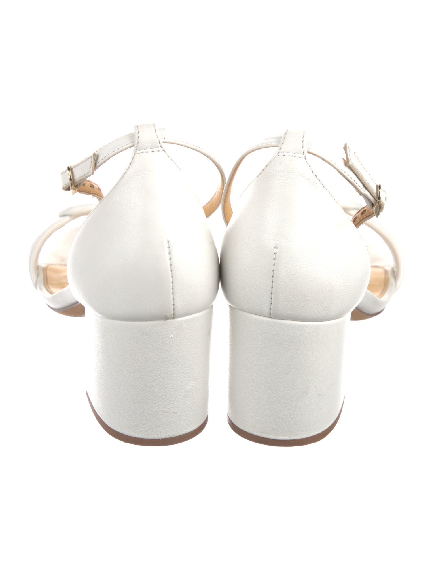 Alexandre Birman Leather Sandals - White Sandals, Shoes - ALR53567 ...