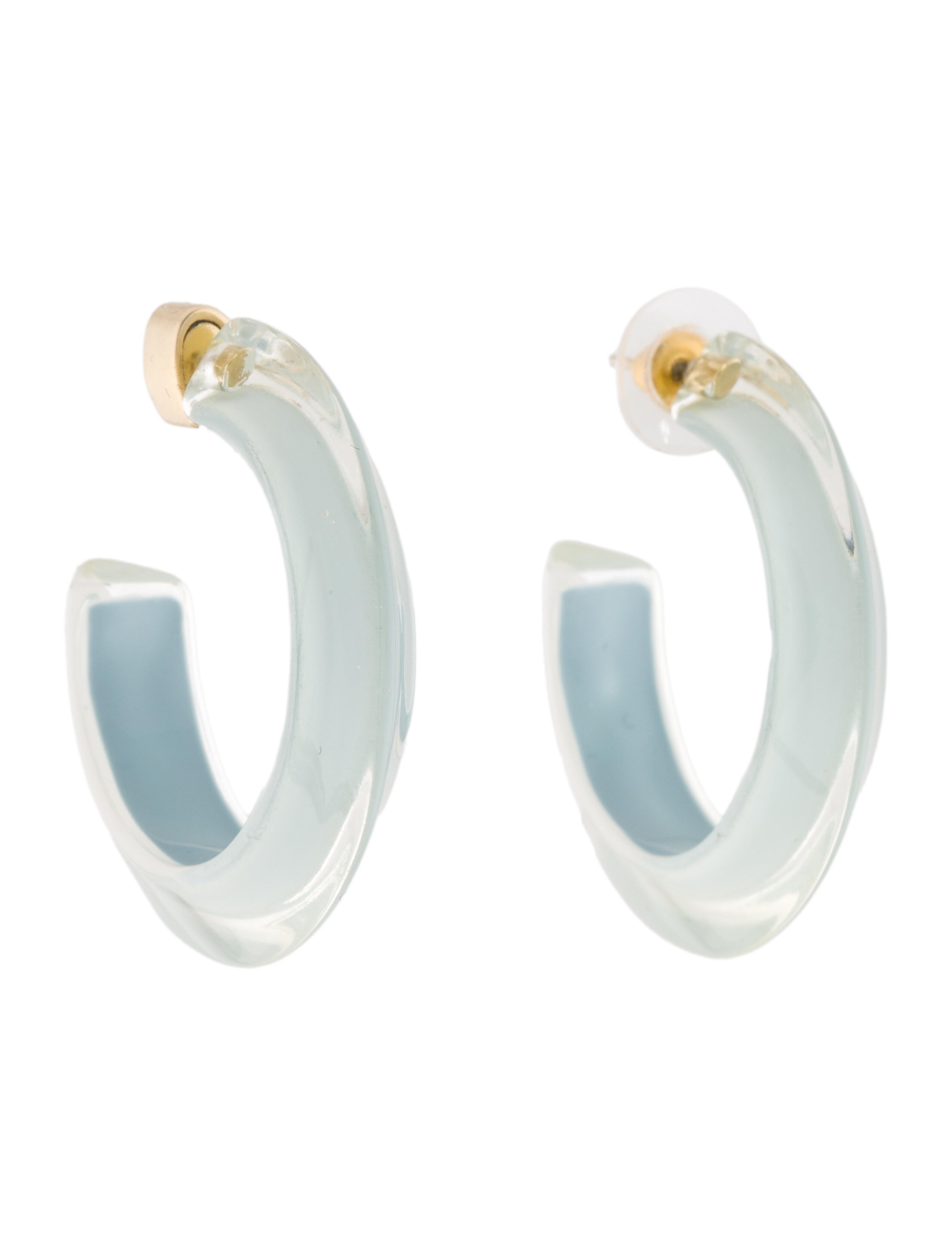 Tiffany & Co. 'J' Hoop Earrings - Sterling Silver Drop, Earrings ...