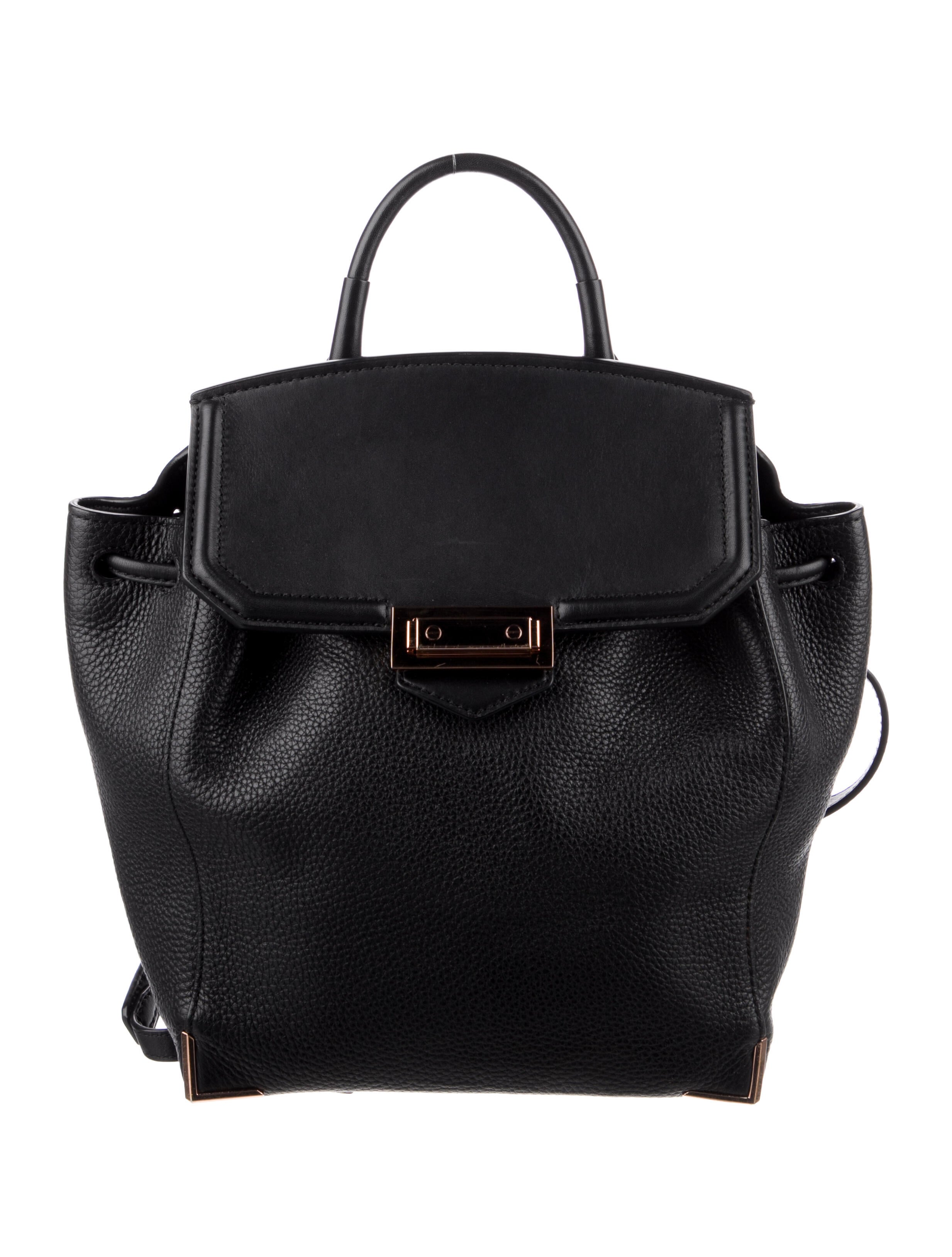 Alexander Wang Leather Marti Backpack - Black Backpacks, Handbags ...