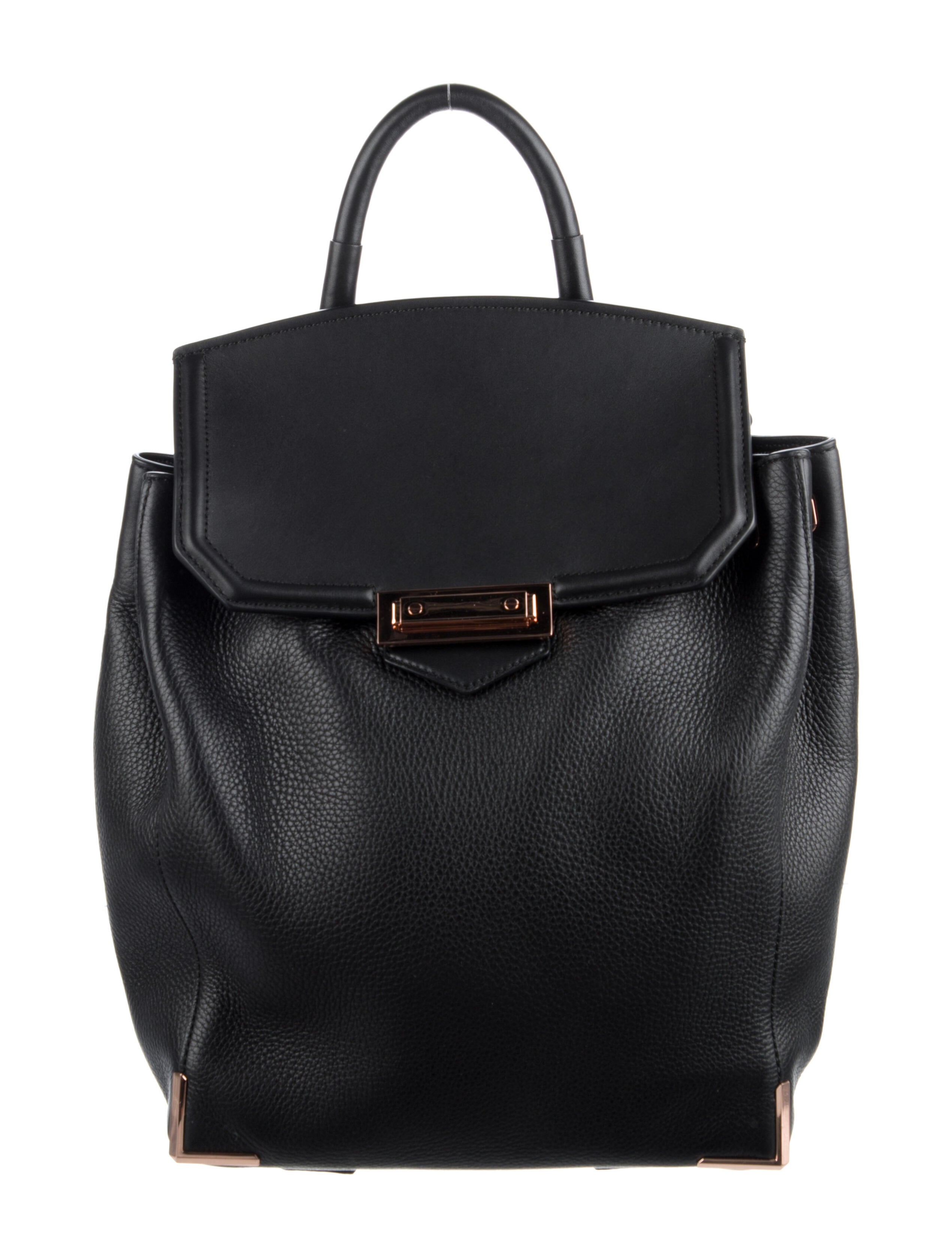 Alexander Wang Leather Marti Backpack - Black Backpacks, Handbags ...
