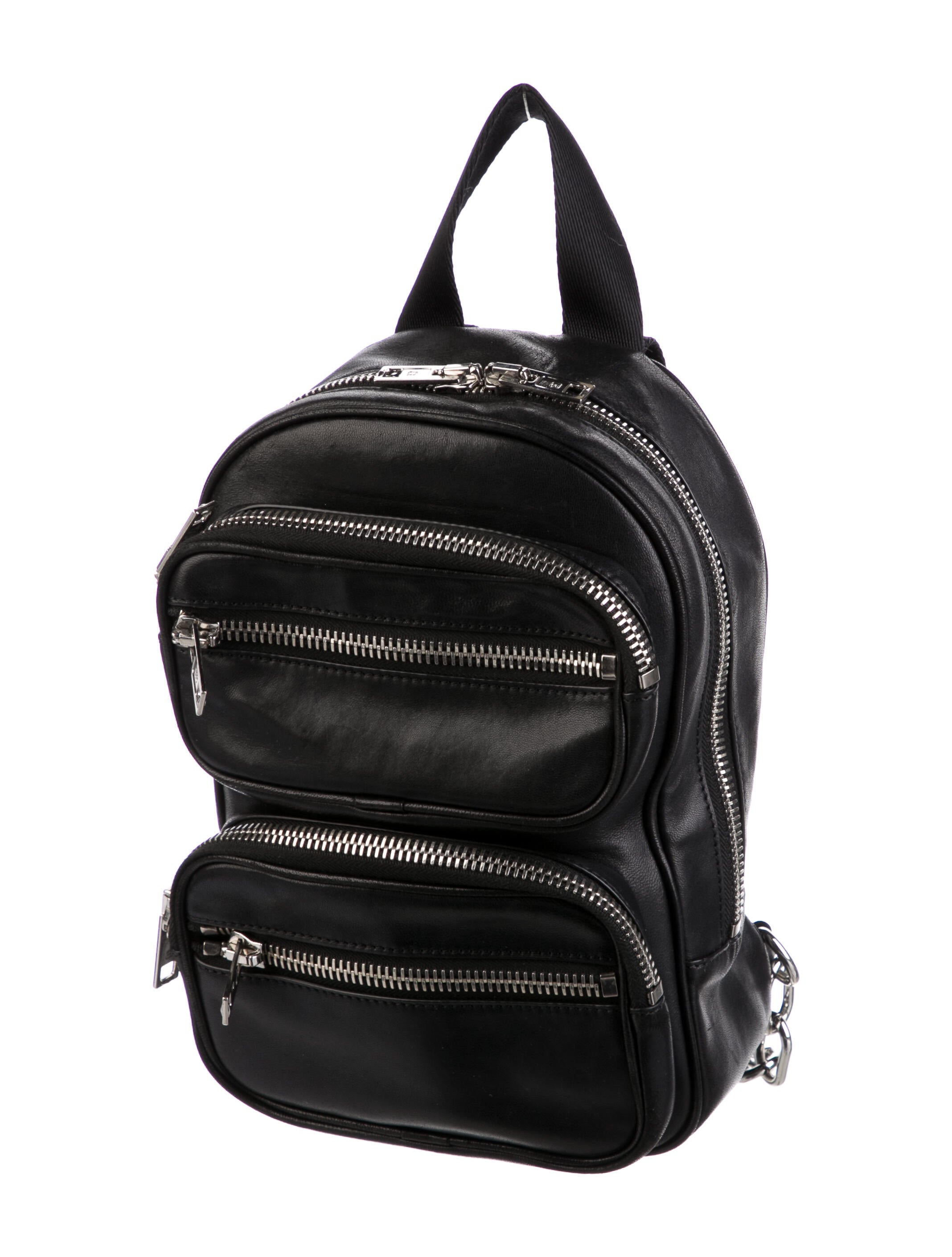 Alexander Wang Leather Marti Backpack - Black Backpacks, Handbags ...