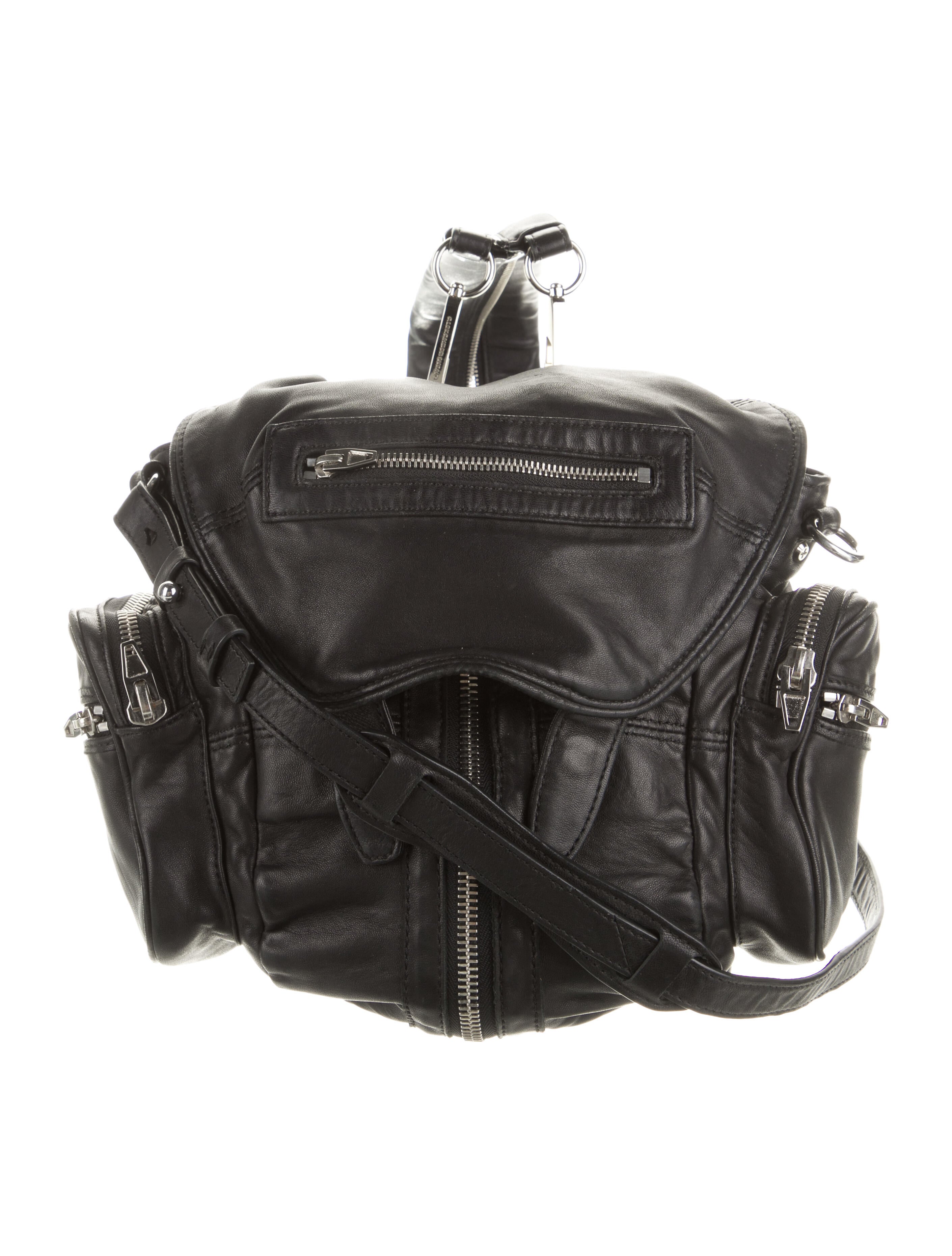 Alexander Wang Leather Marti Backpack - Black Backpacks, Handbags ...