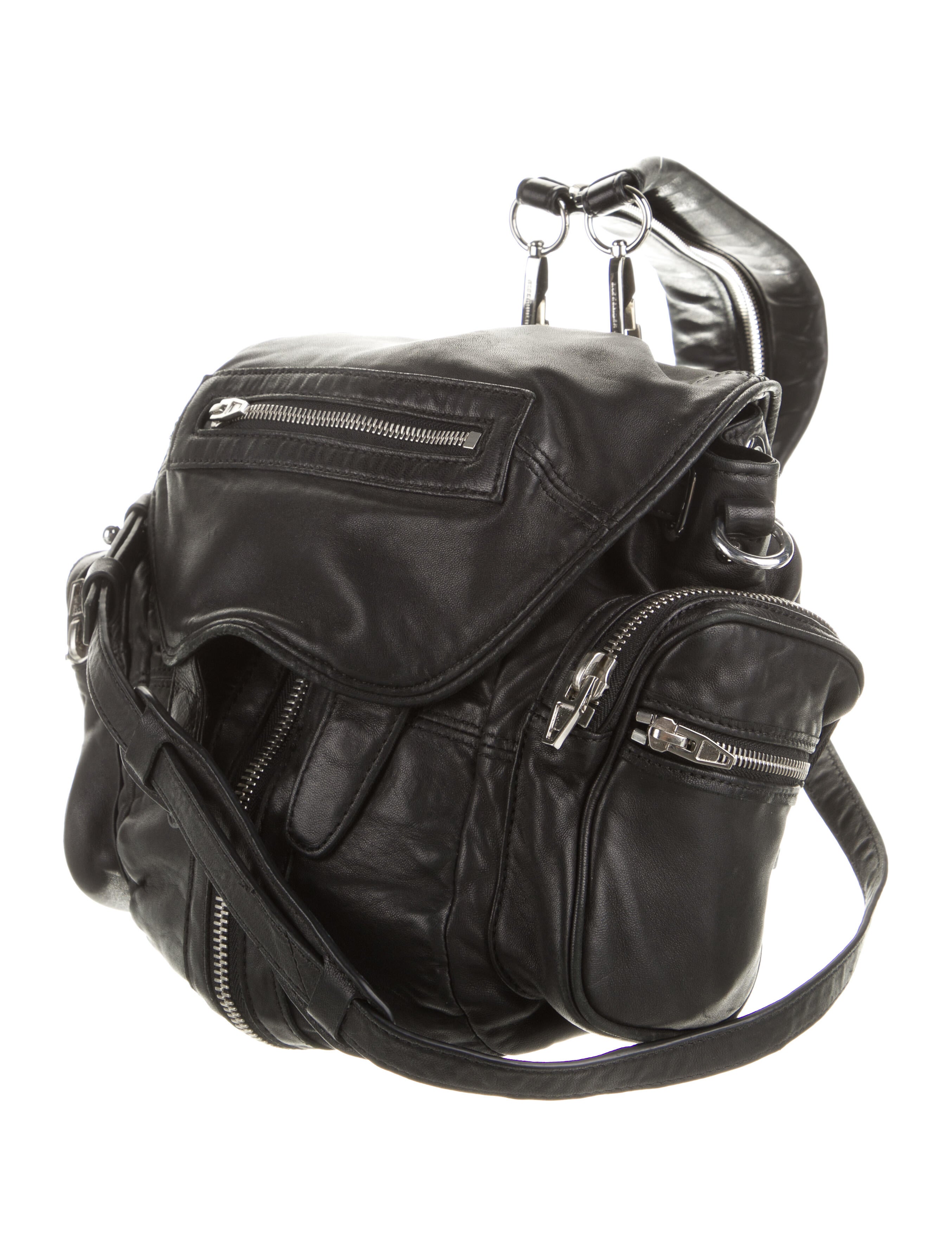 Alexander Wang Leather Backpack - Black Backpacks, Handbags - ALX111213 ...