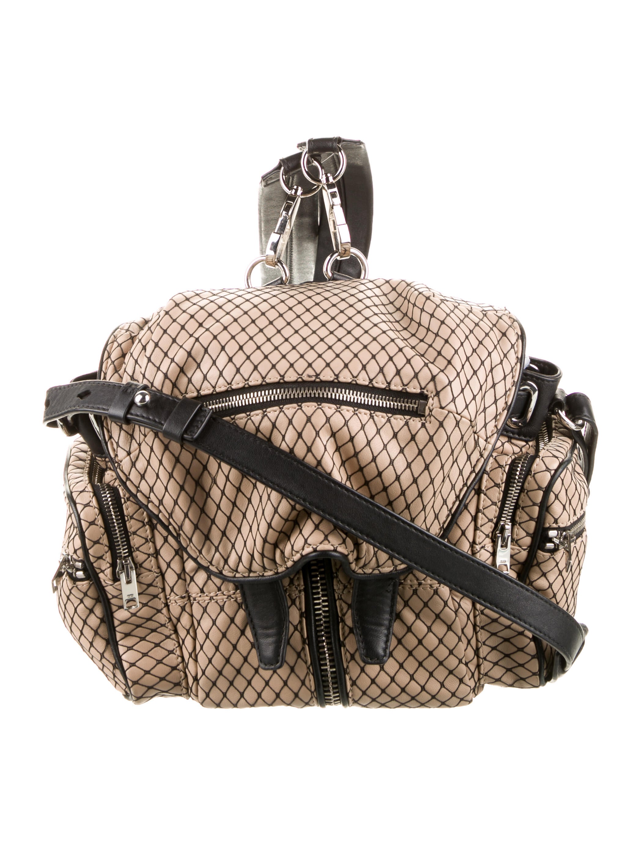 Alexander Wang Leather Marti Backpack - Black Backpacks, Handbags ...