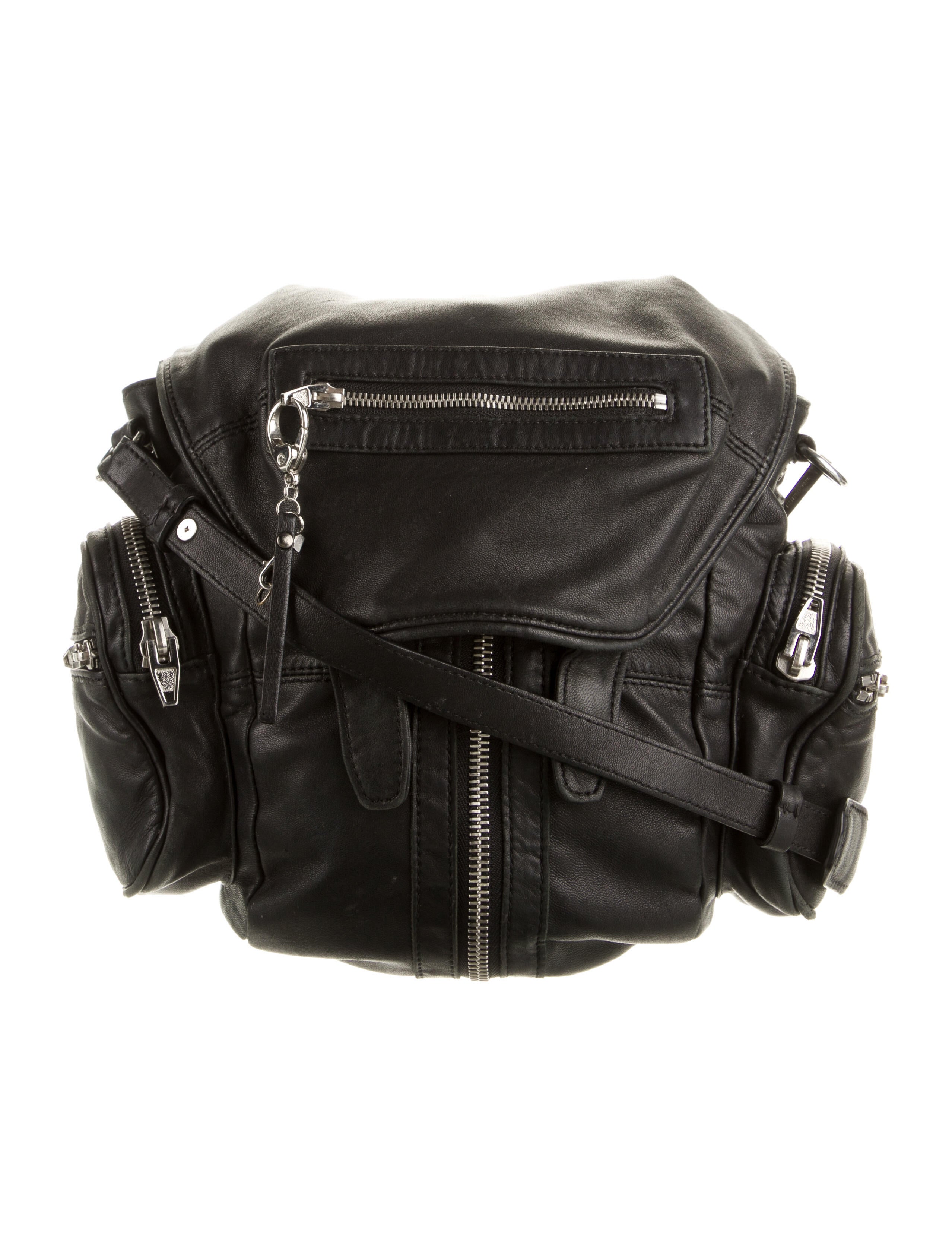 Alexander Wang Leather Marti Backpack - Black Backpacks, Handbags ...