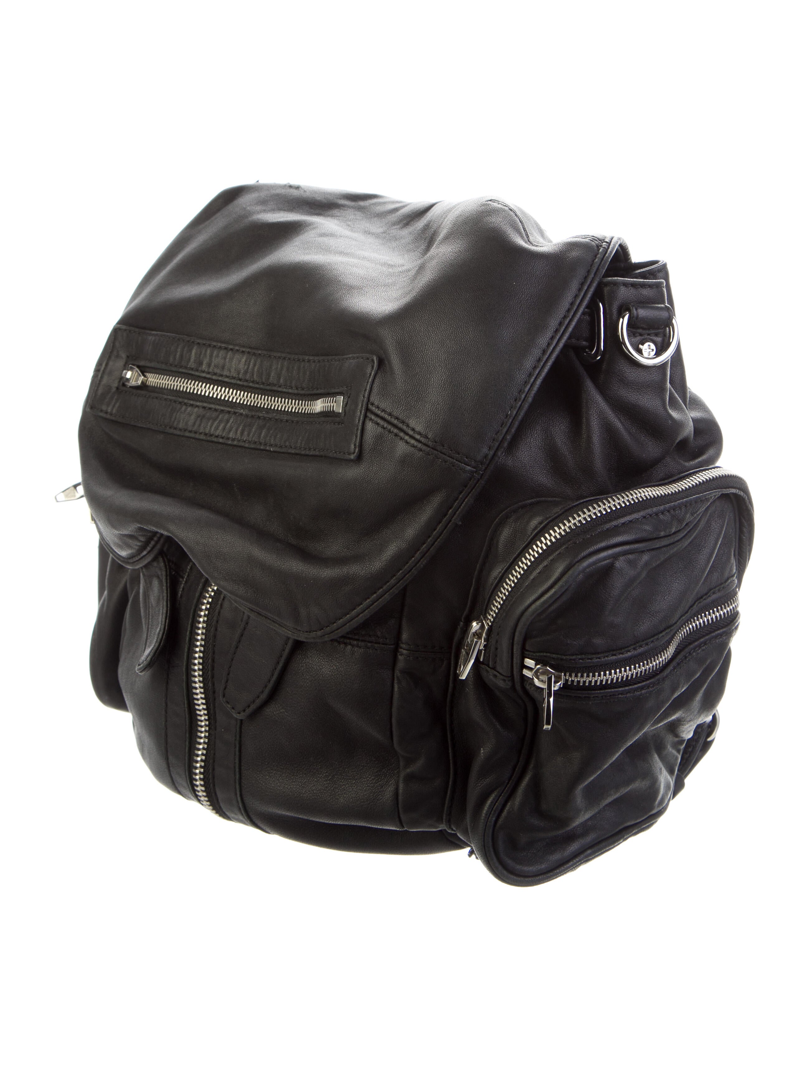 Alexander Wang Leather Marti Backpack - Black Backpacks, Handbags ...