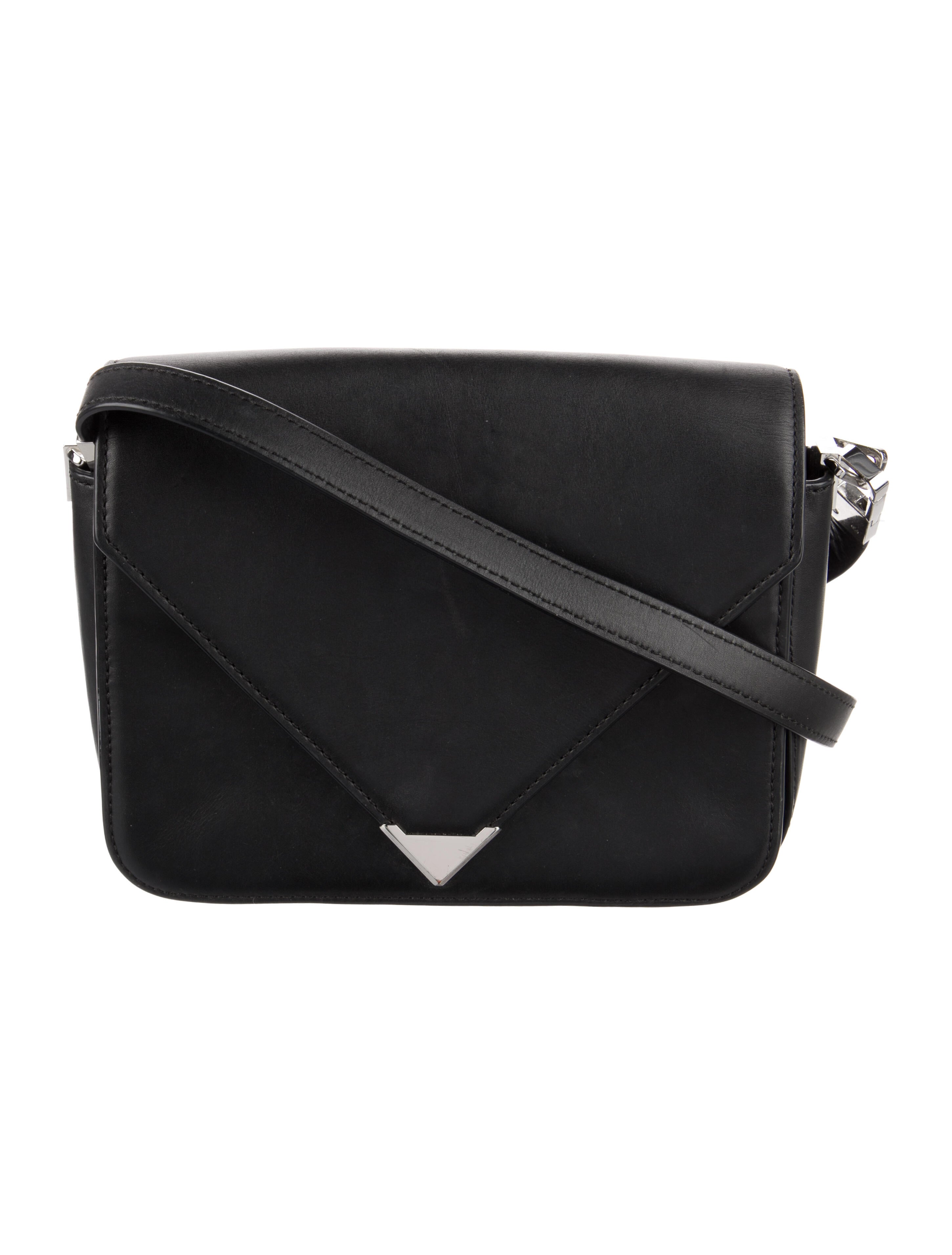 Alexander Wang Leather Crossbody Bag - Black Crossbody Bags, Handbags ...
