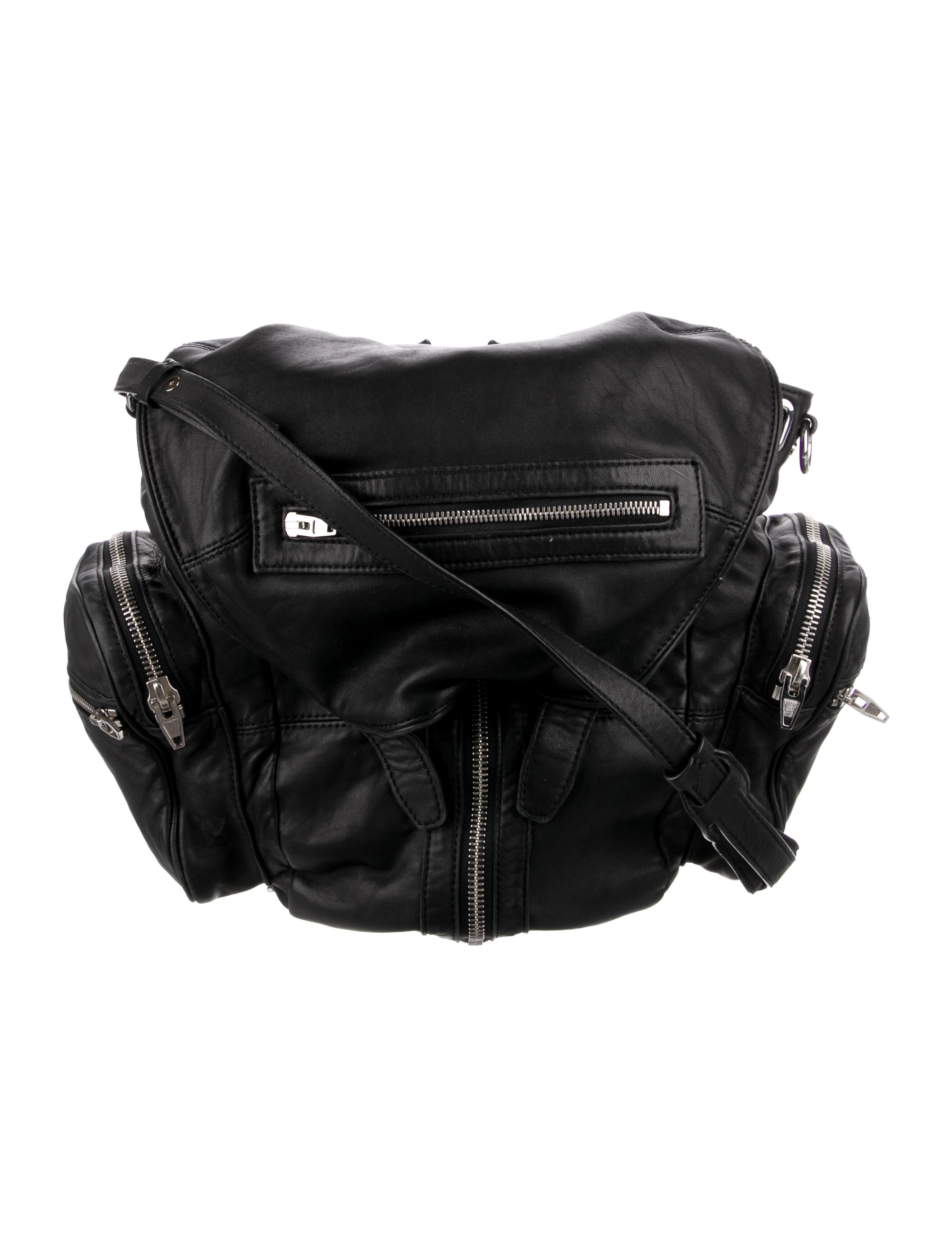 Alexander Wang Goat Leather Backpack - Black Backpacks, Handbags ...