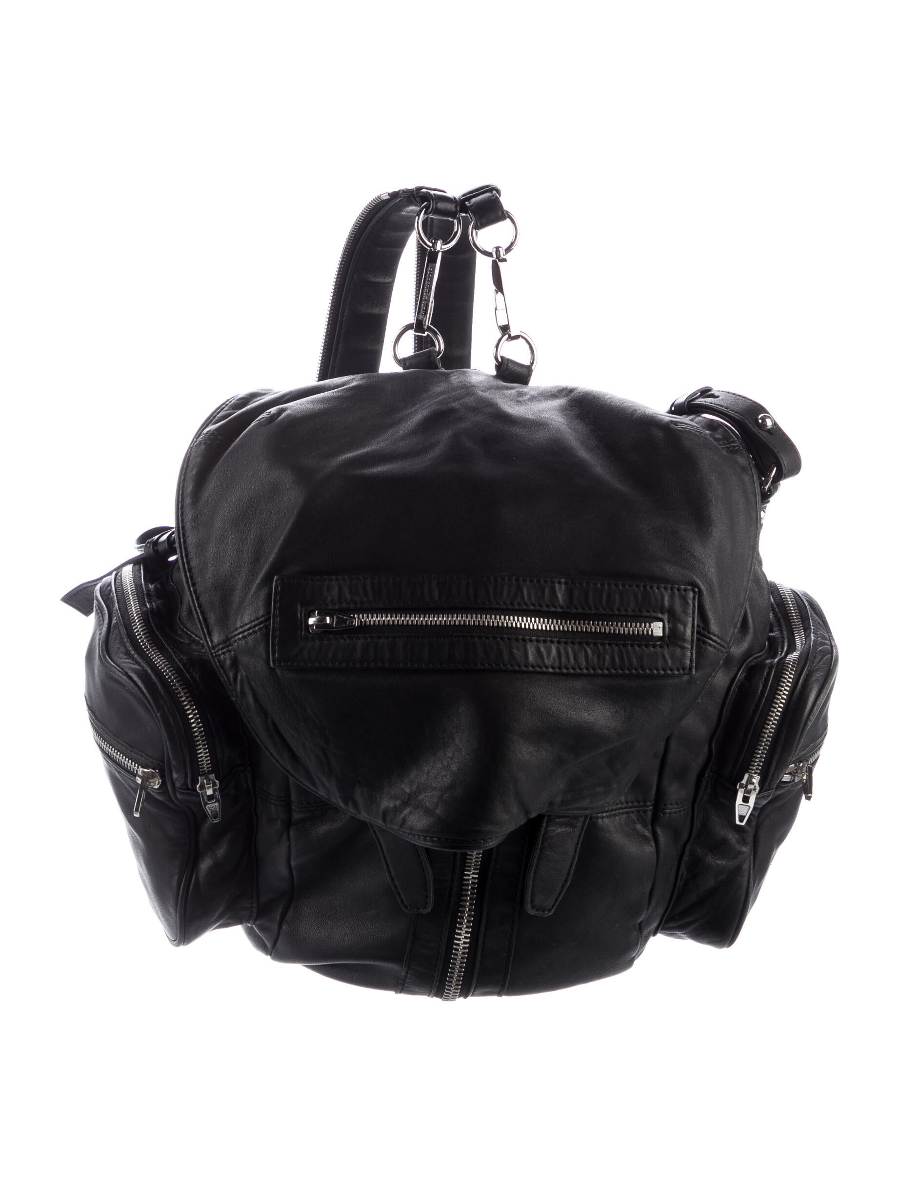 Alexander Wang Leather Backpack Bag - Black Backpacks, Handbags ...