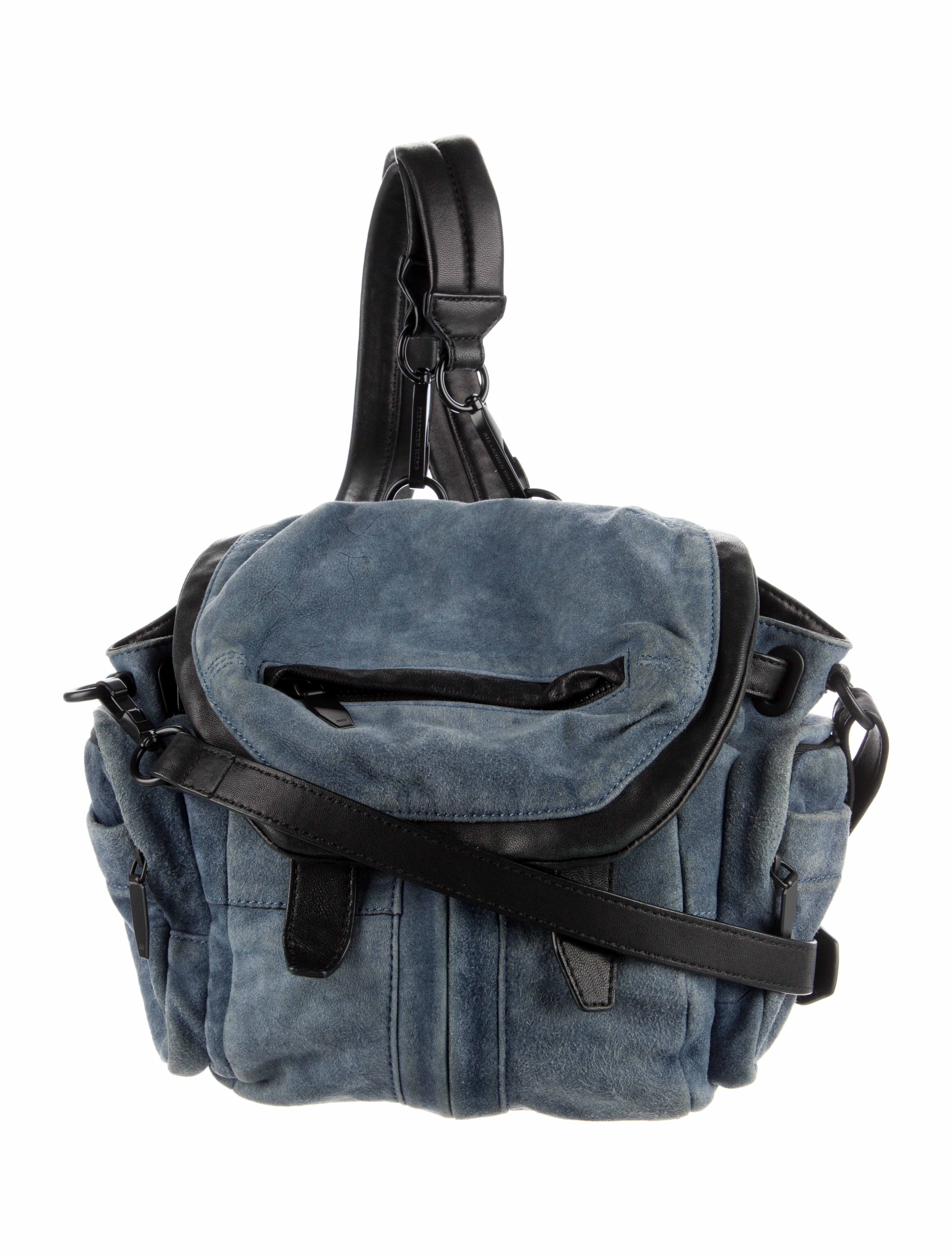 Alexander Wang Suede Backpack - Blue Backpacks, Handbags - ALX128465 ...
