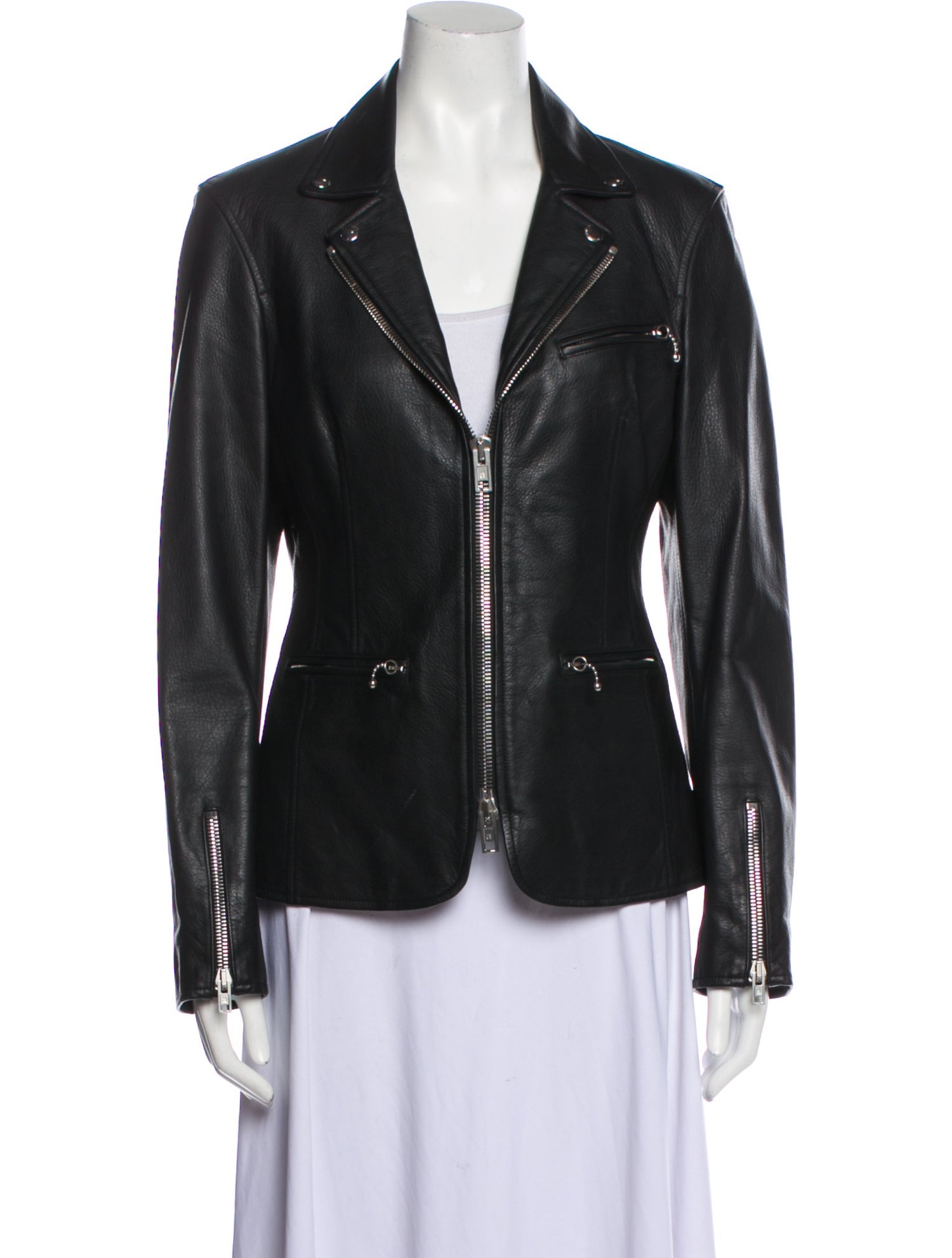 Courrèges Vintage Late 1970's - Early 1980's Faux Fur Jacket - Red ...