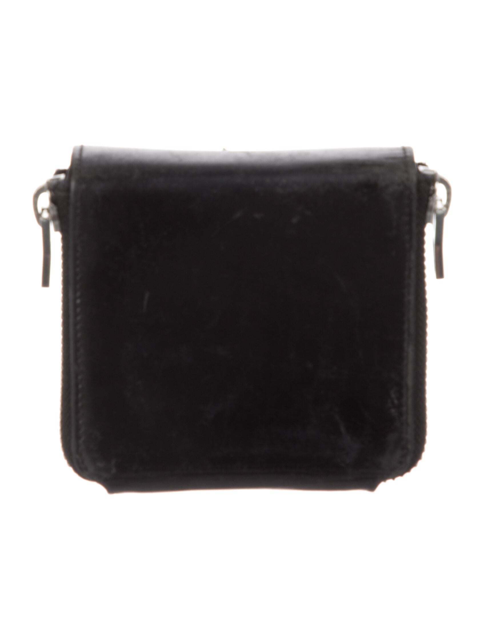 Alexander Wang Leather Compact Wallet - Black Wallets, Accessories ...