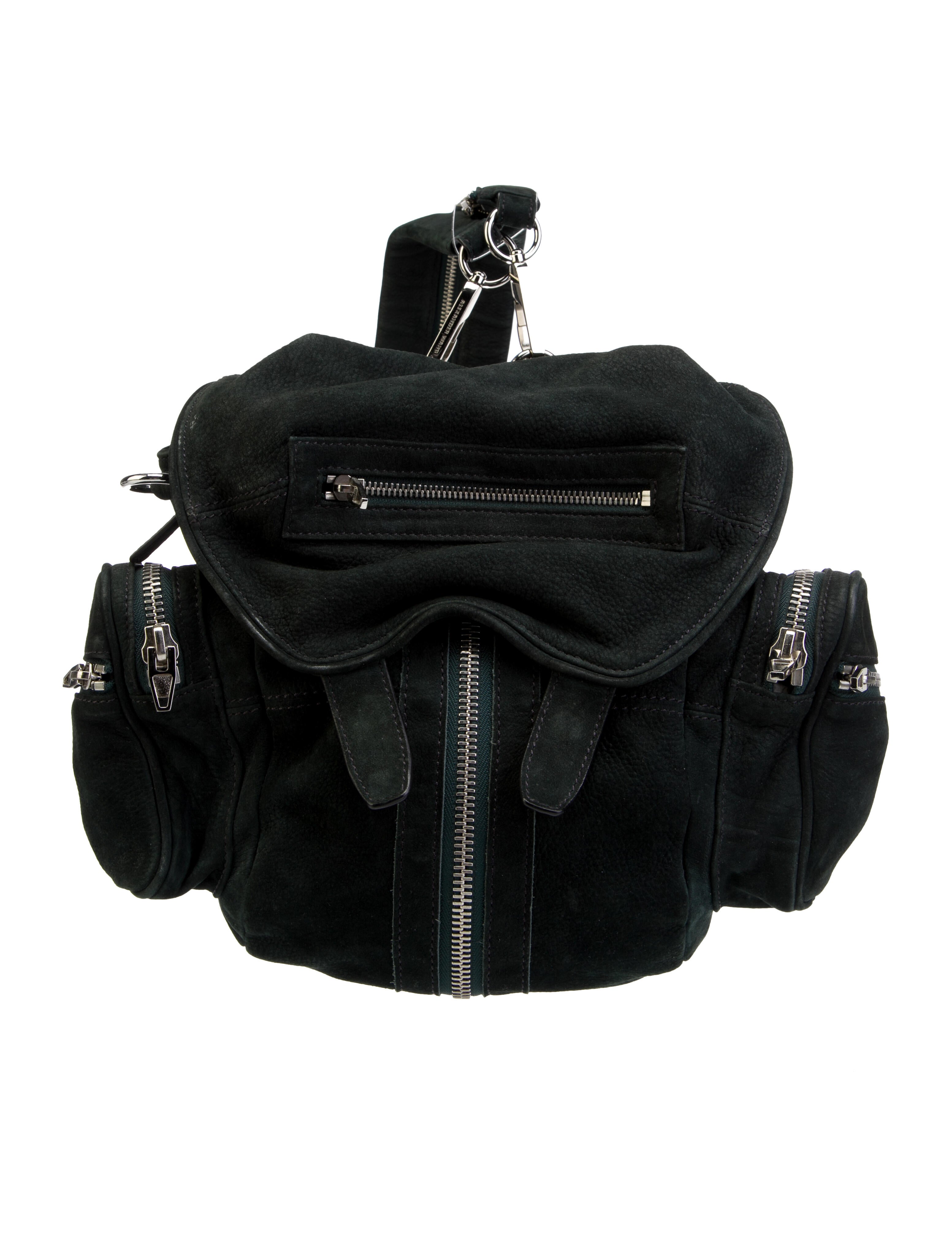 Alexander Wang Suede Backpack - Green Backpacks, Handbags - ALX136446 ...