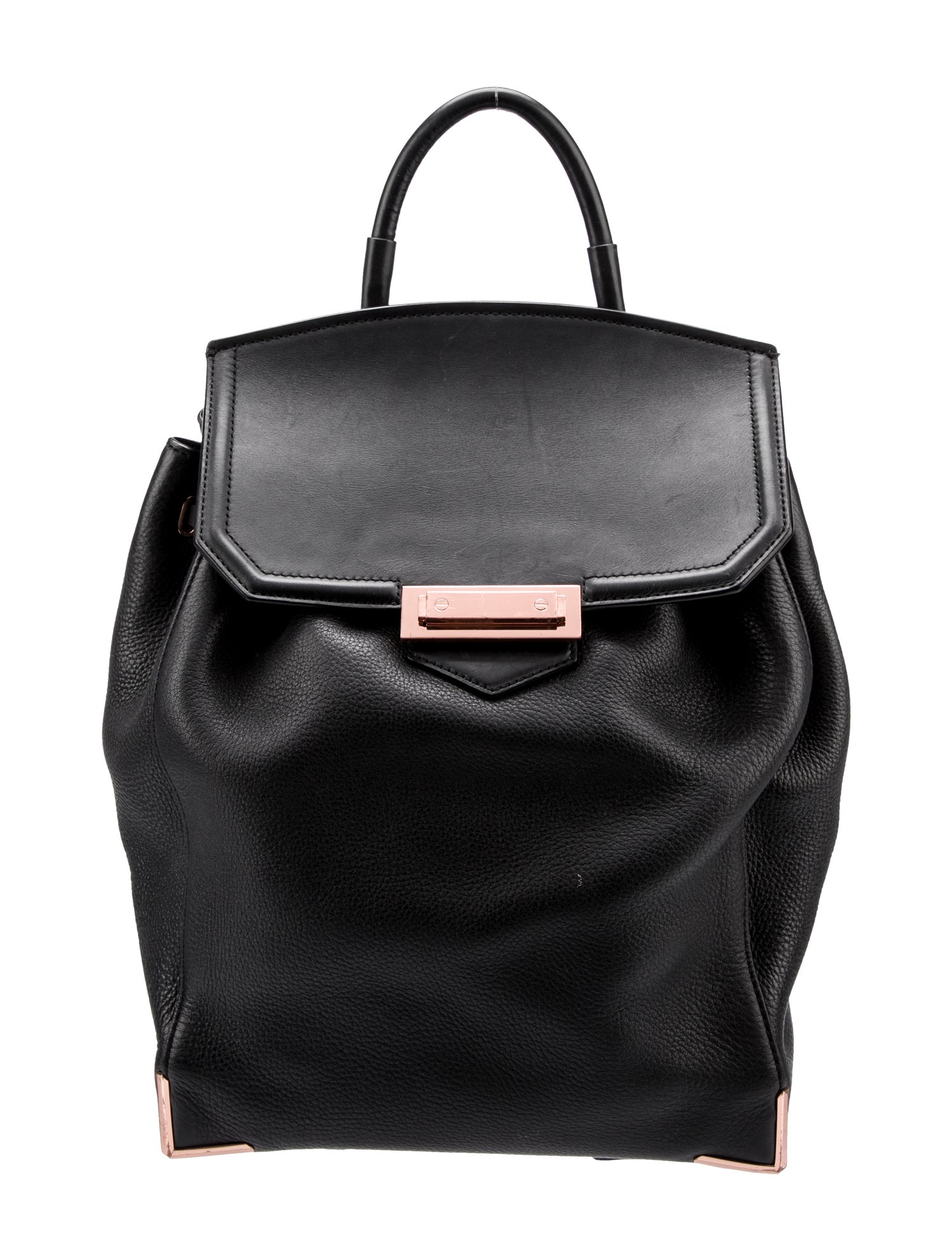 Alexander Wang Leather Backpack - Black Backpacks, Handbags - ALX137486 ...