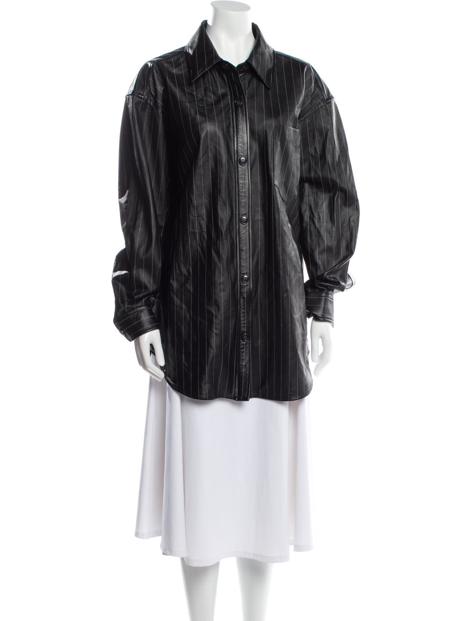 Alexander Wang Lambskin Utility Jacket - Black Jackets, Clothing ...