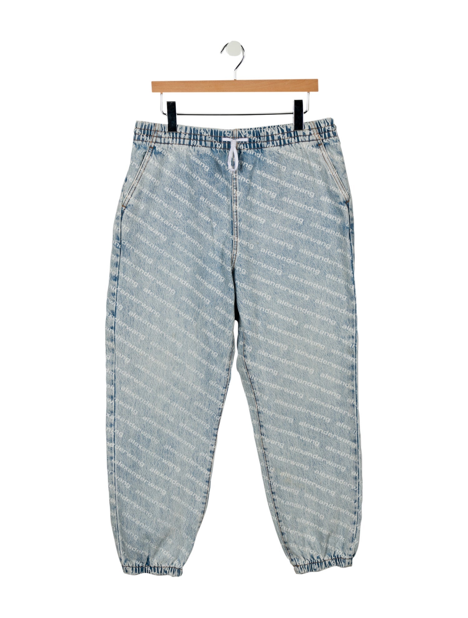 Alexander Wang High-Rise Skinny Leg Jeans - Blue, 13" Rise Jeans ...