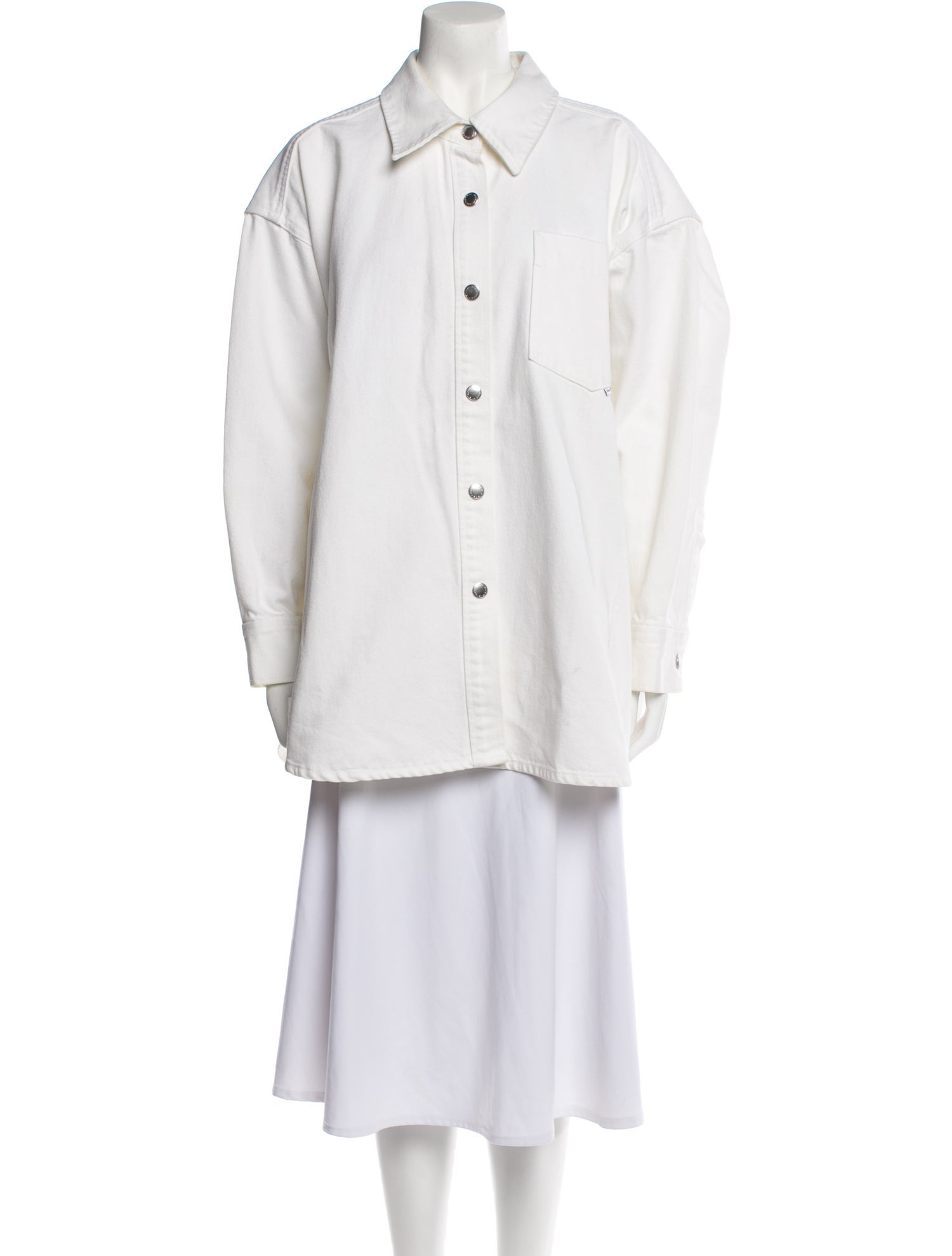 Alexander Wang Denim Jacket - White Jackets, Clothing - ALX146205 | The ...