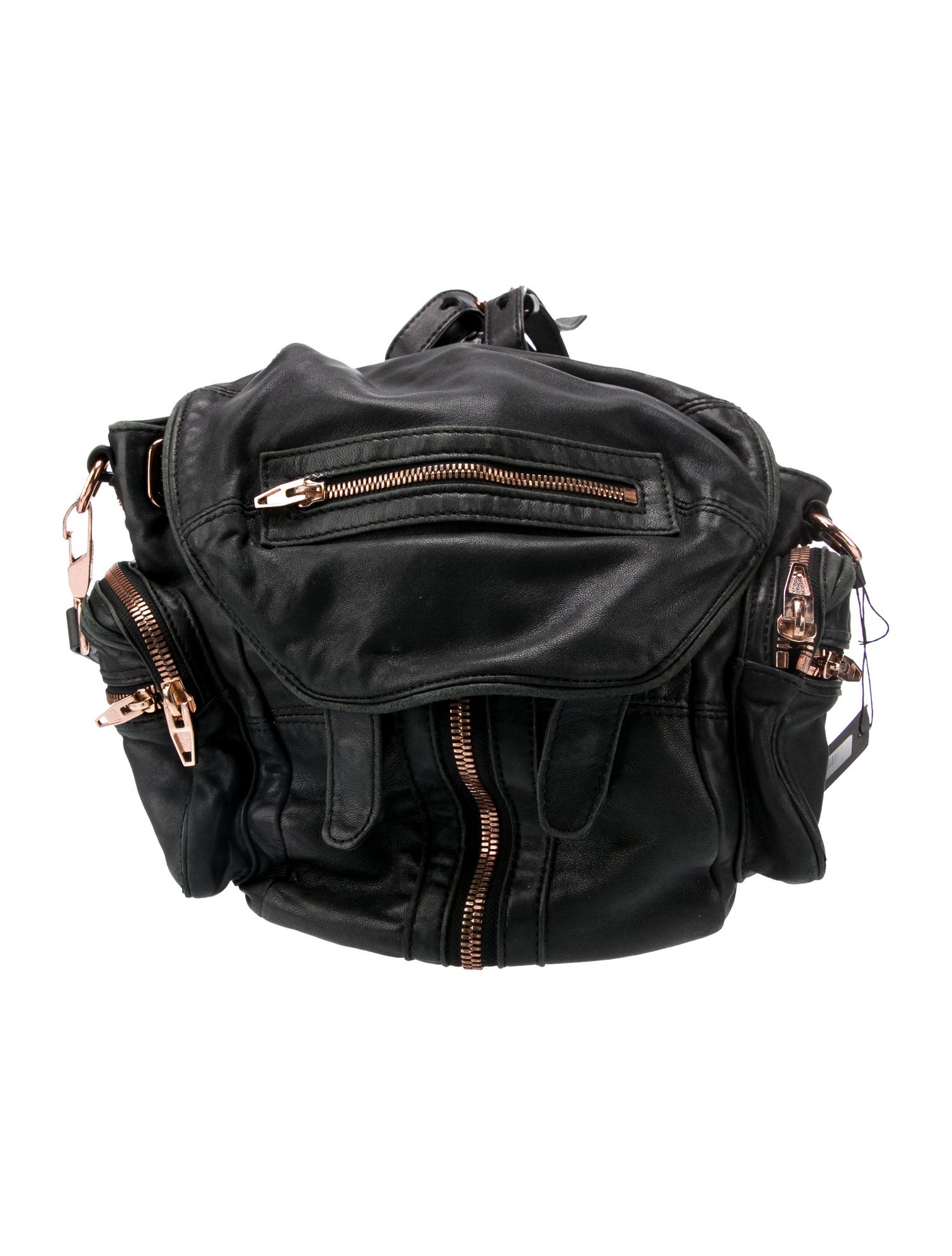 Alexander Wang Leather Backpack - Black Backpacks, Handbags - ALX148525 ...