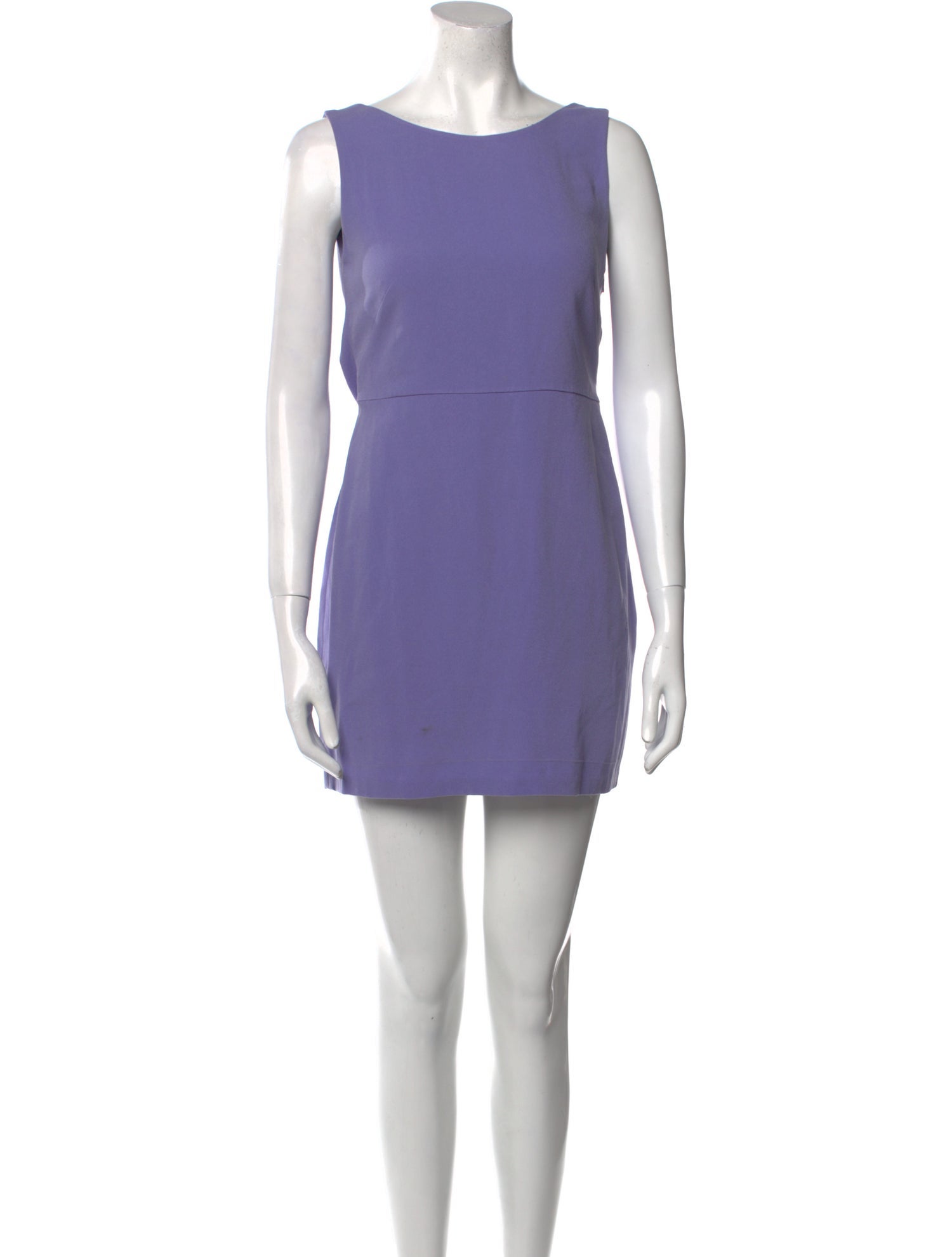 Alexander Wang Bateau Neckline Mini Dress - Purple Dresses, Clothing ...