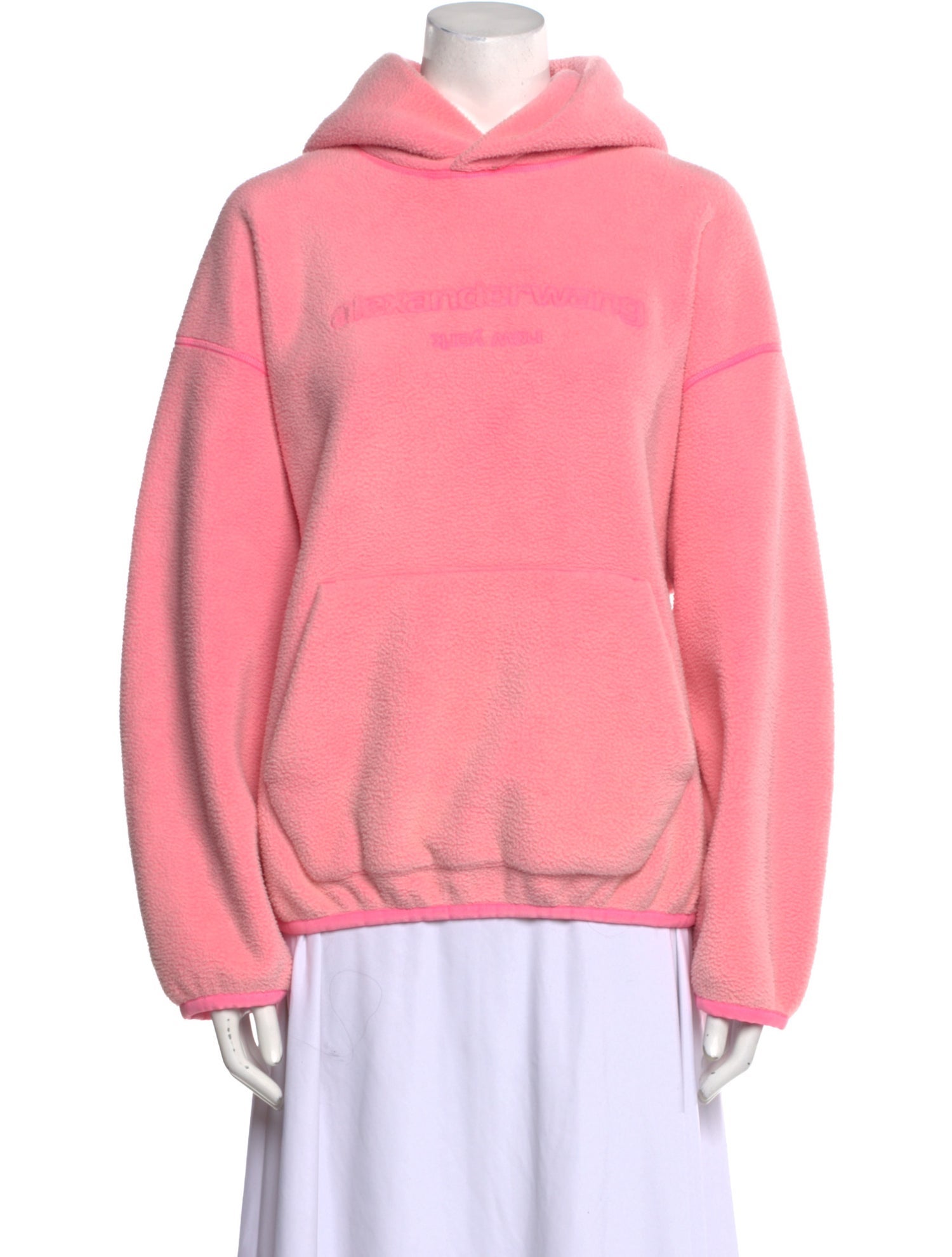 Alexander Wang Turtleneck Long Sleeve Sweatshirt - Pink Tops, Clothing ...