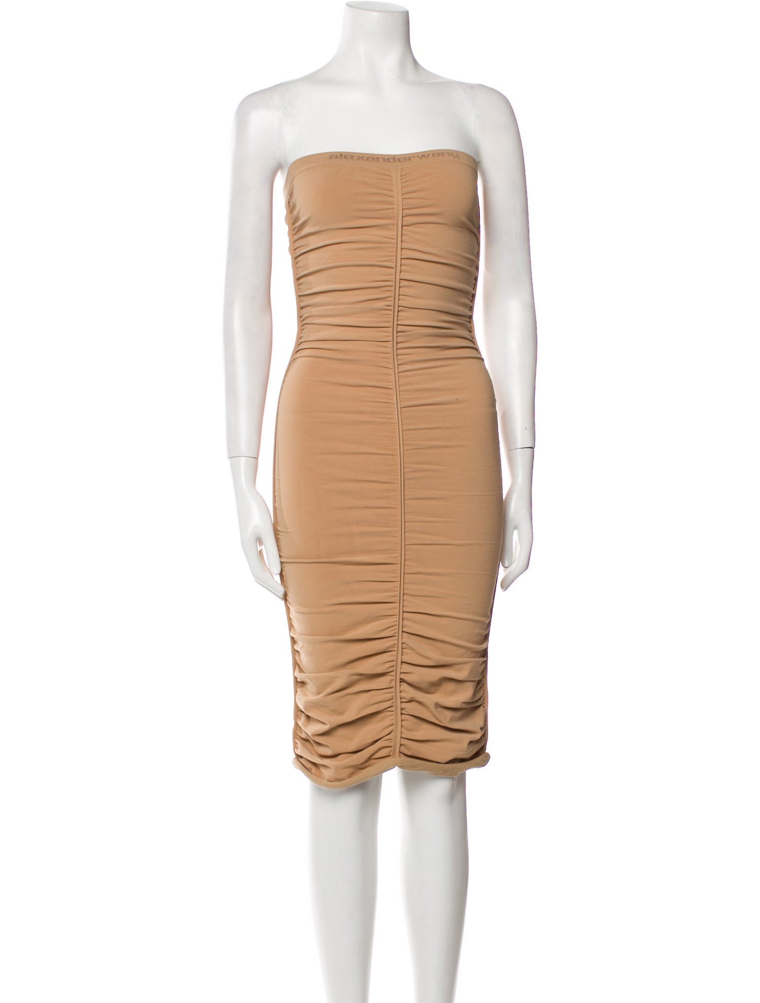 Alexander Wang Strapless Mini Dress - Neutrals Dresses, Clothing ...