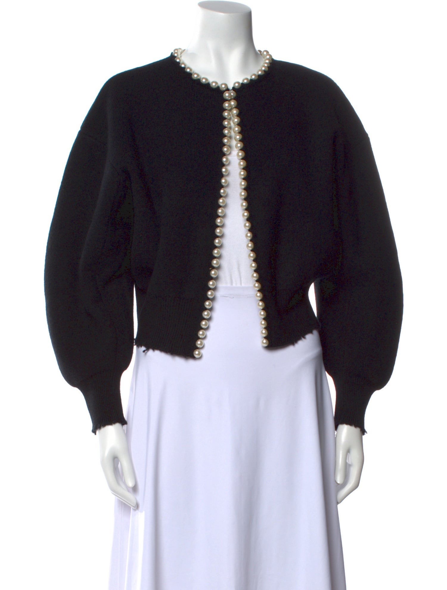 Alexander Wang Wool Crew Neck Sweater - Black Knitwear, Clothing ...