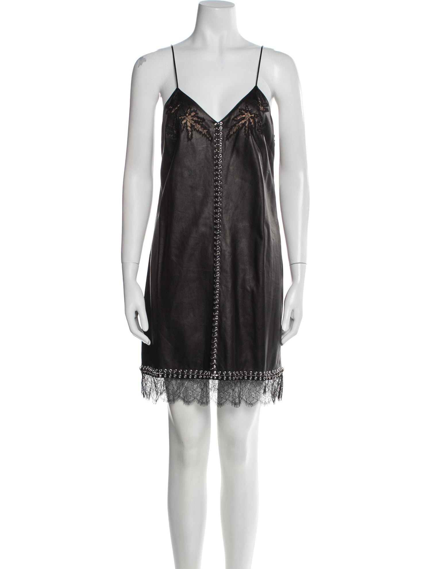 Alexander Wang Lambskin Mini Dress w/ Tags - Black Dresses, Clothing ...