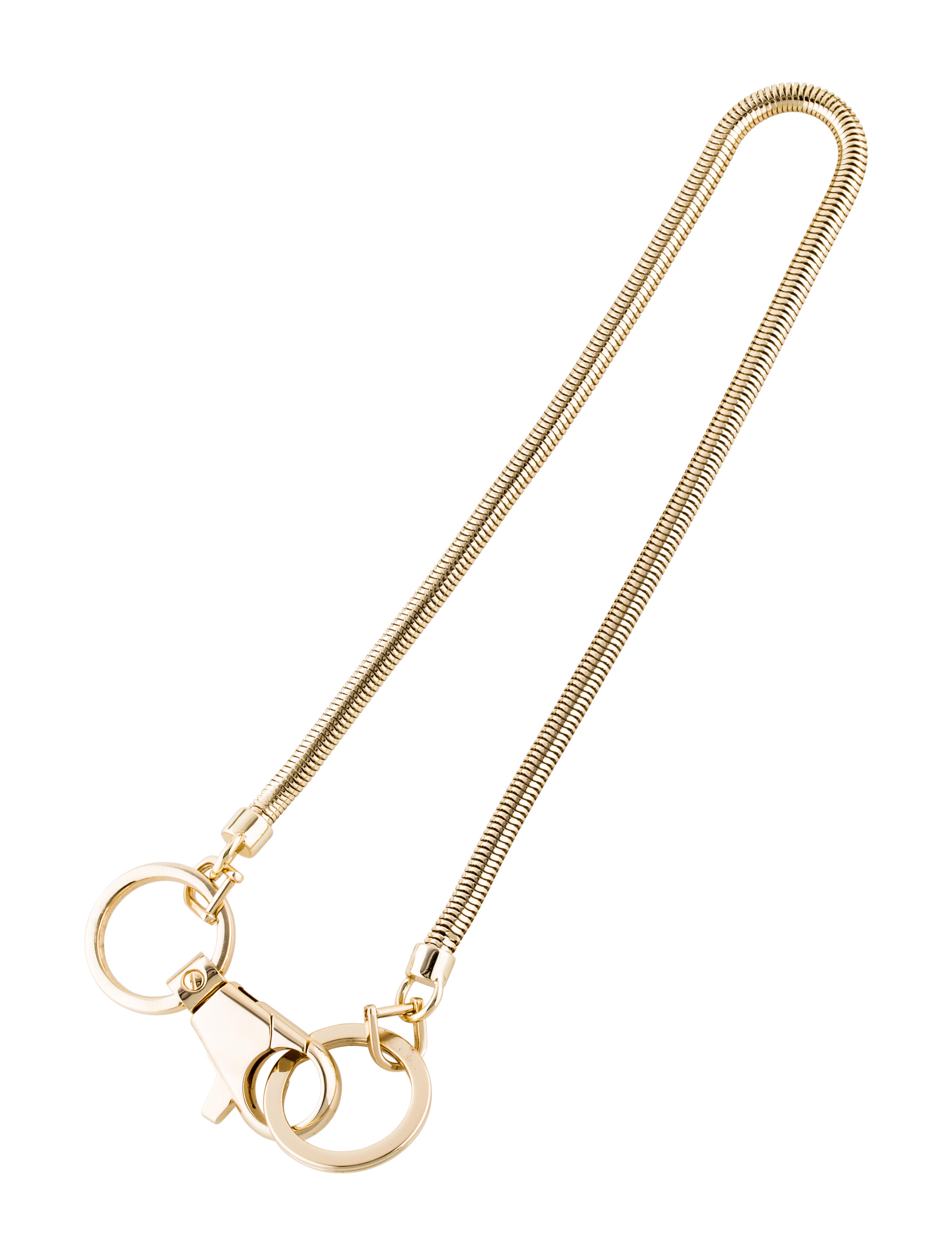 Alexander Wang Pocket Chain - Gold, Gold-Tone Metal Keychains ...