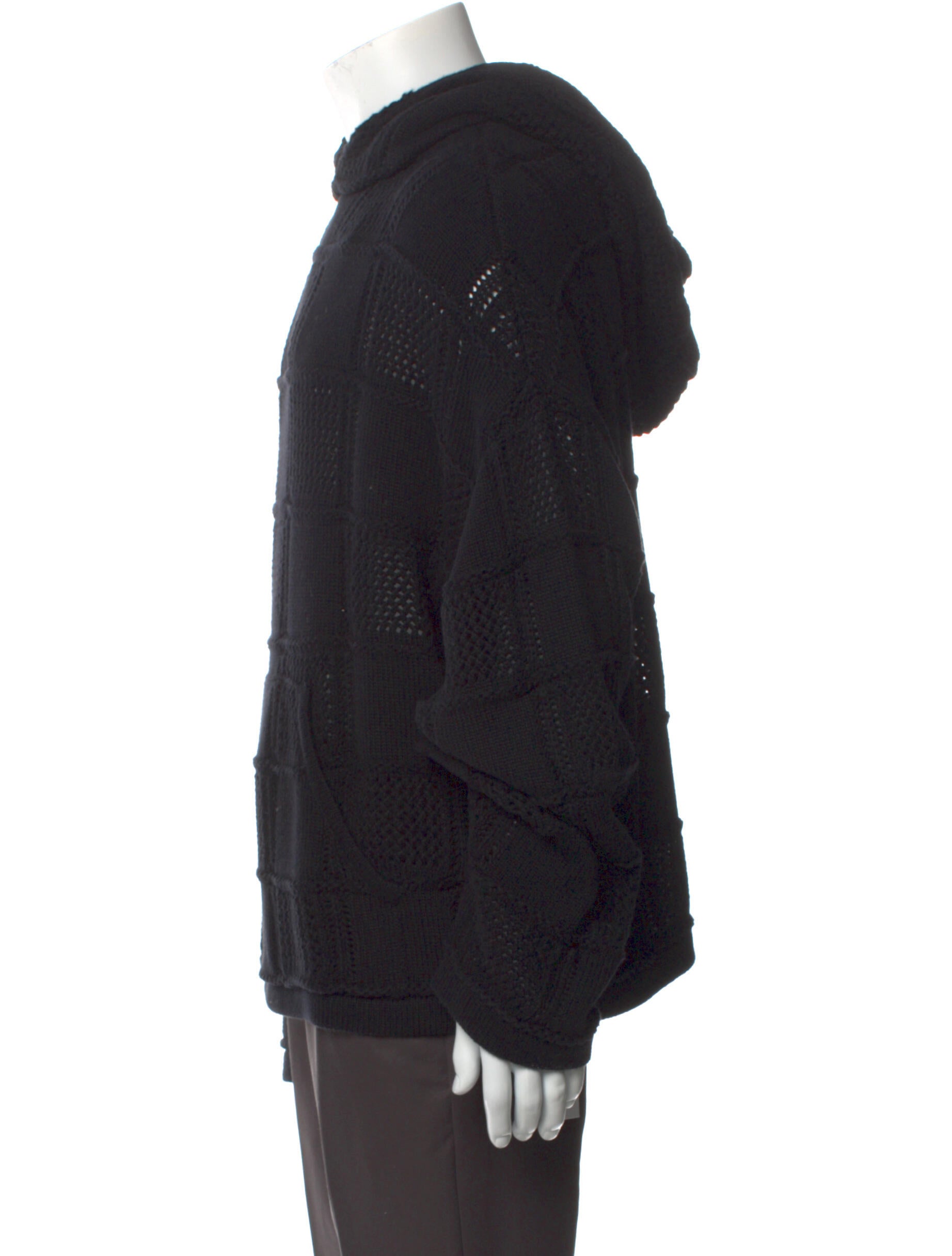 Amiri Crew Neck Long Sleeve Pullover - Black Sweaters, Clothing ...