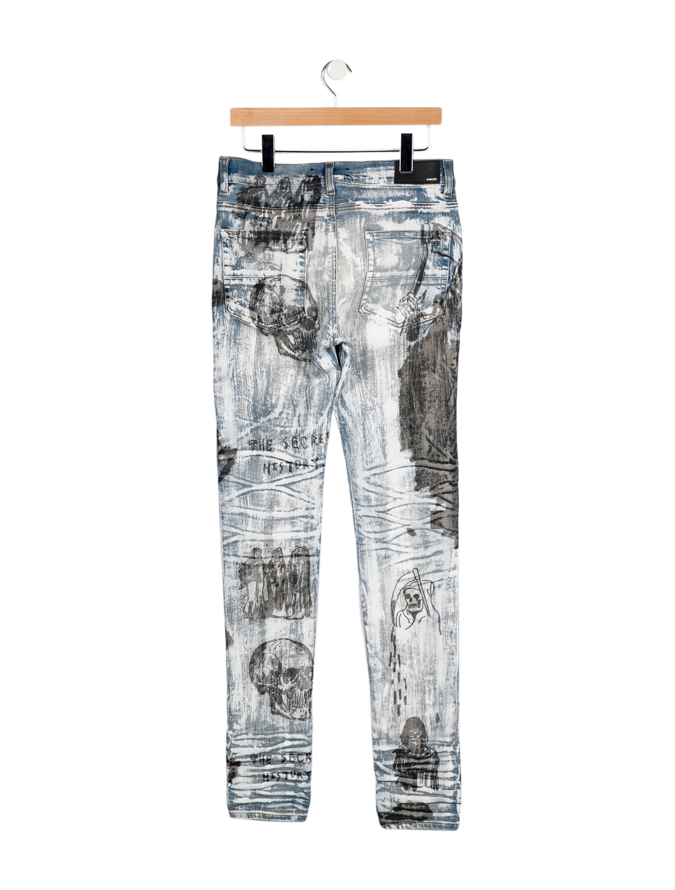 Amiri Stack Skinny Jeans w/ Tags - Blue, 10" Rise Jeans, Clothing ...