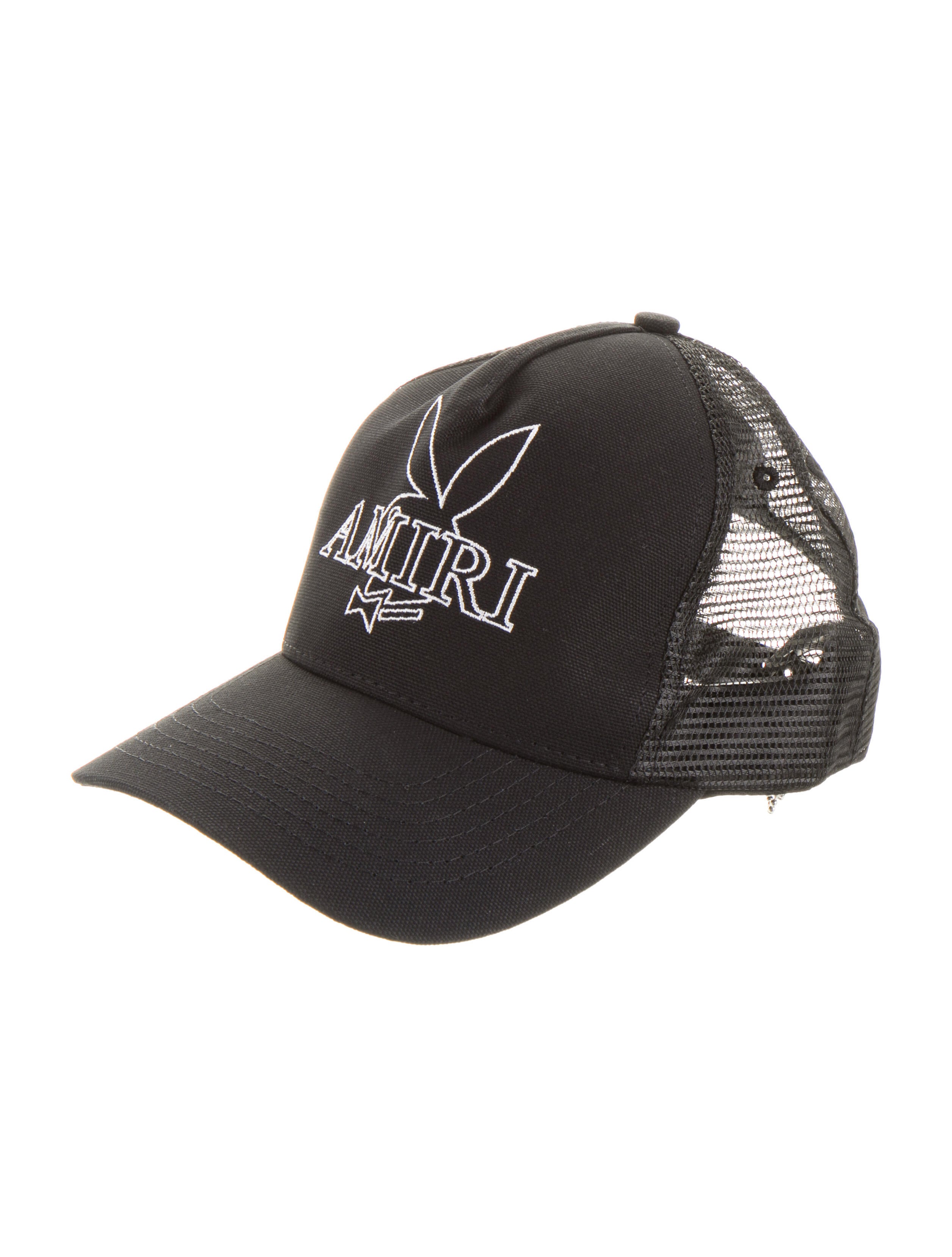Amiri Playboy Bunny Embroidered Hat - Black Hats, Accessories ...
