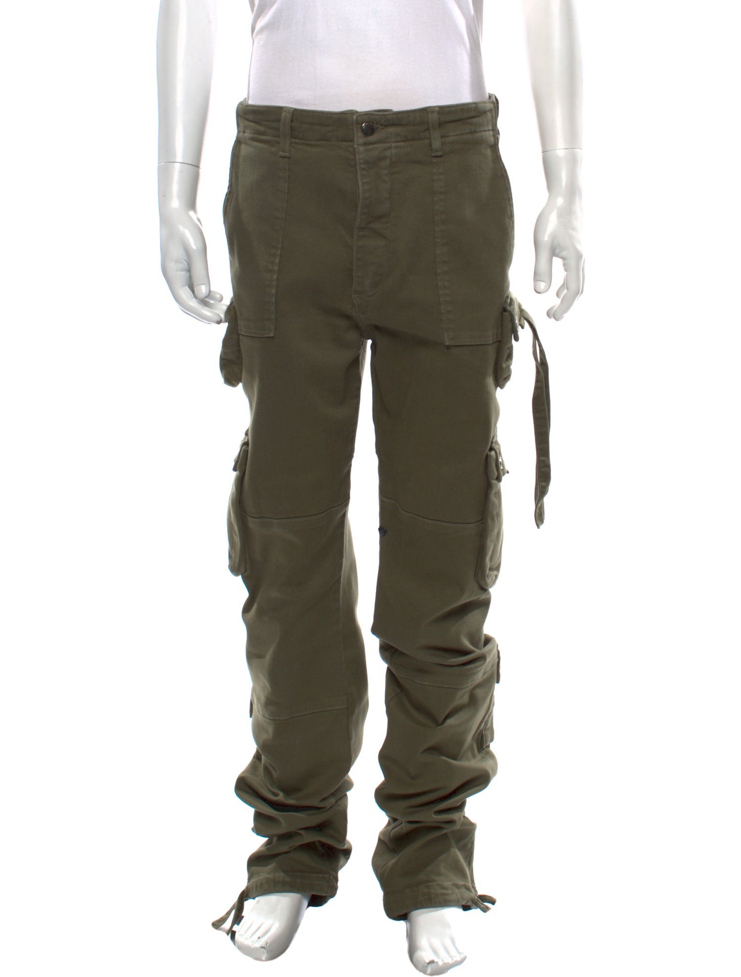 Amiri Cargo Pants - Green, 12.5" Rise Pants, Clothing - AMIRI43707 ...