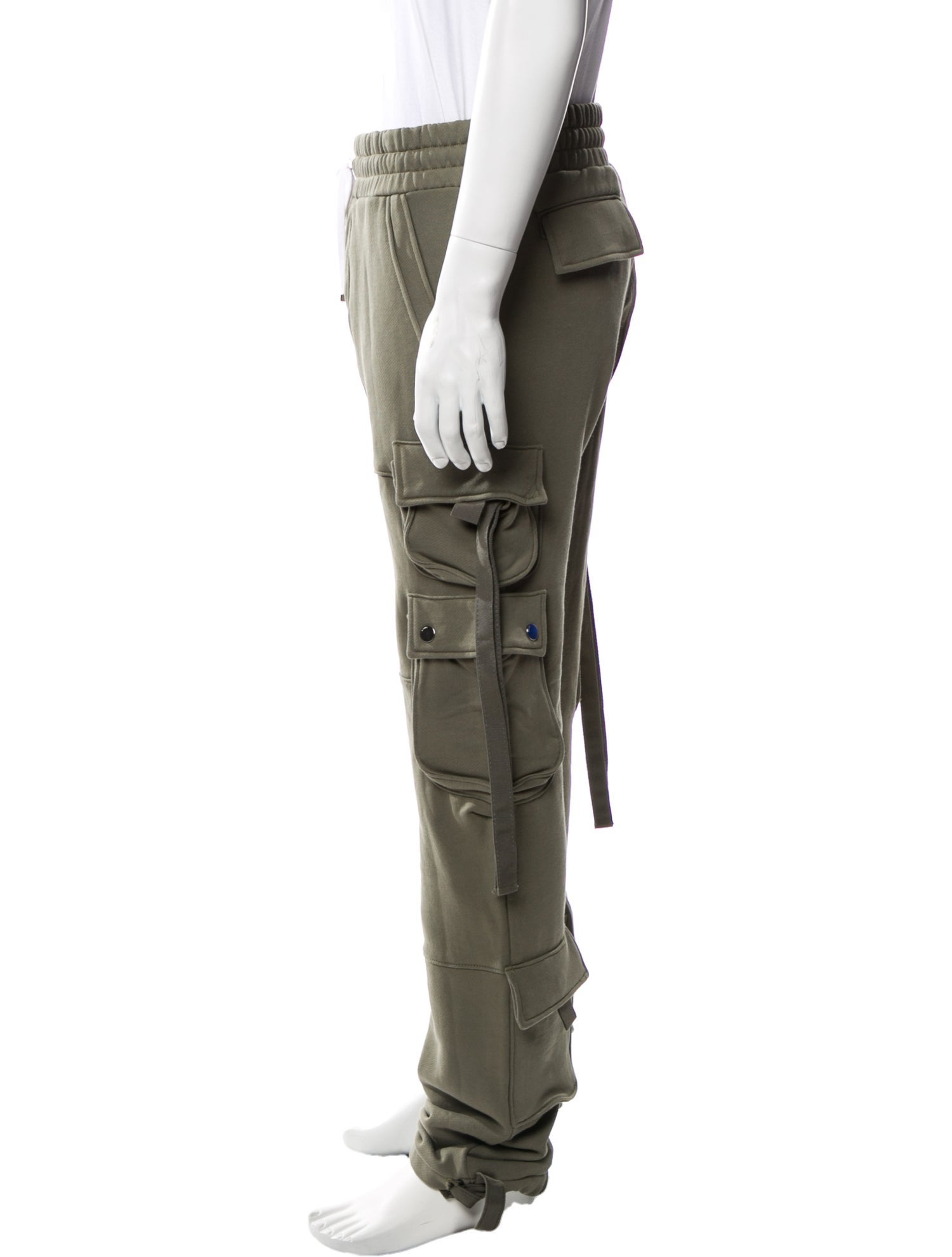 Amiri Cargo Pants - Green, 12.25" Rise Pants, Clothing - AMIRI45757 | The RealReal