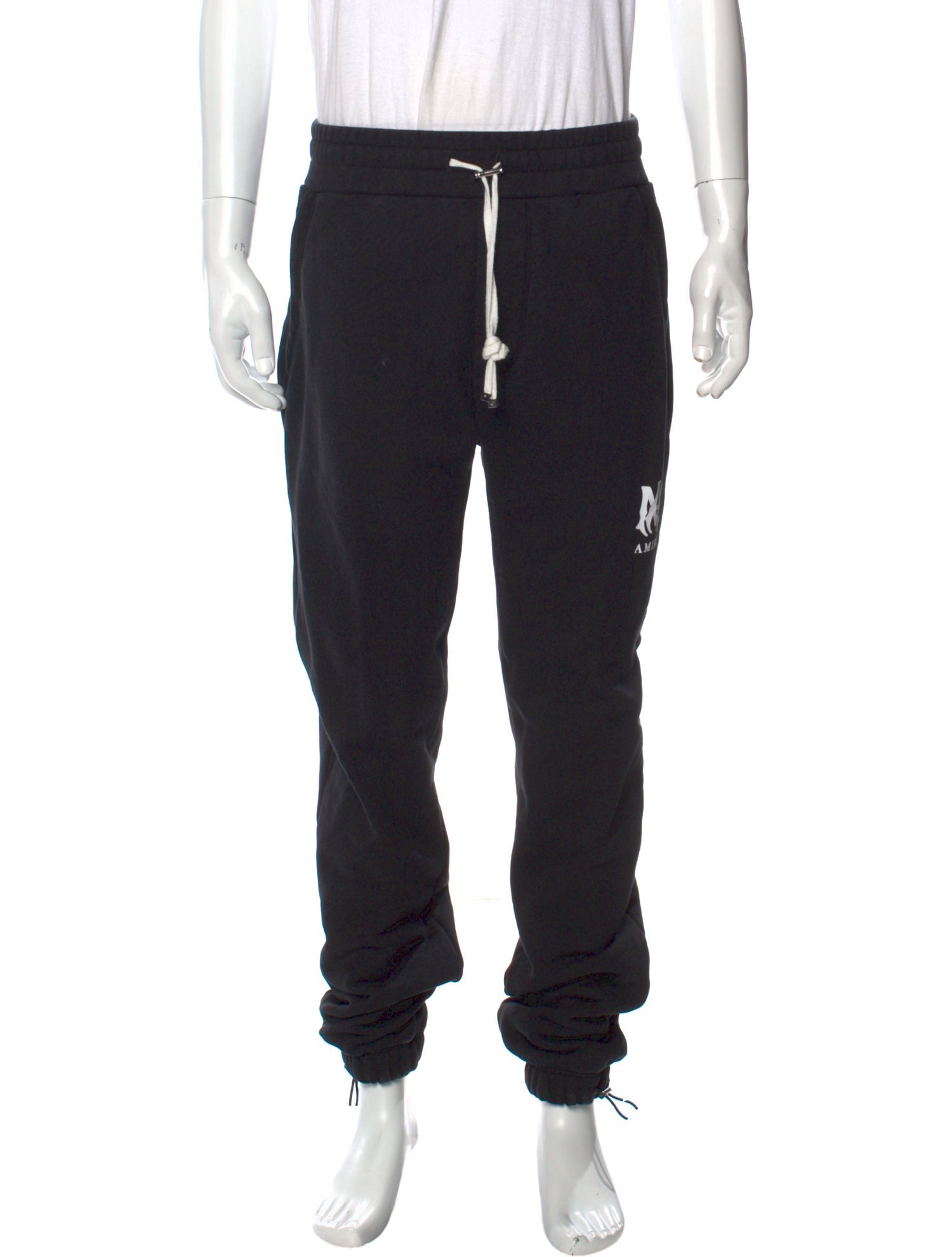 Amiri Graphic Print Lounge Bottoms - Black, 11.75" Rise Lounge ...
