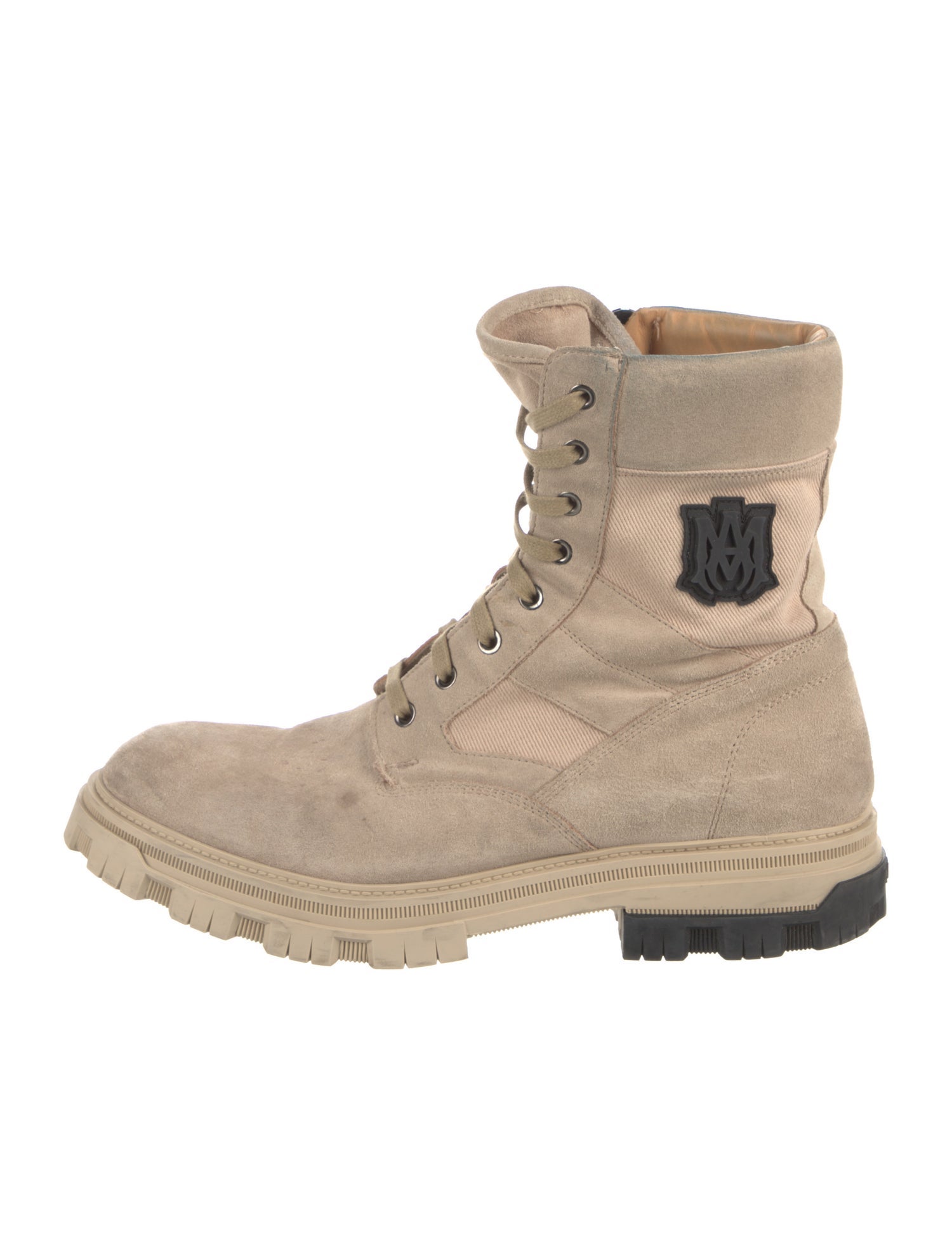 Amiri Suede Lace-Up Boots - Neutrals Boots, Shoes - AMIRI50711 | The ...