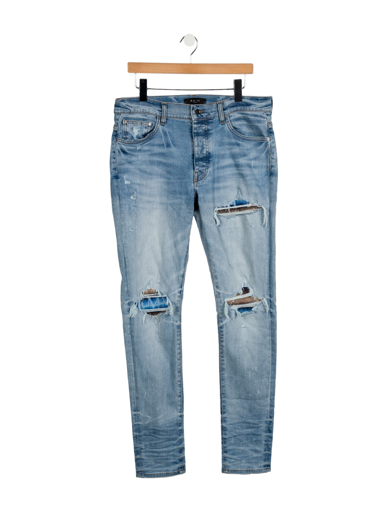 Amiri Amiri - Blue, 10.75" Rise Jeans, Clothing - AMIRI48102 | The RealReal